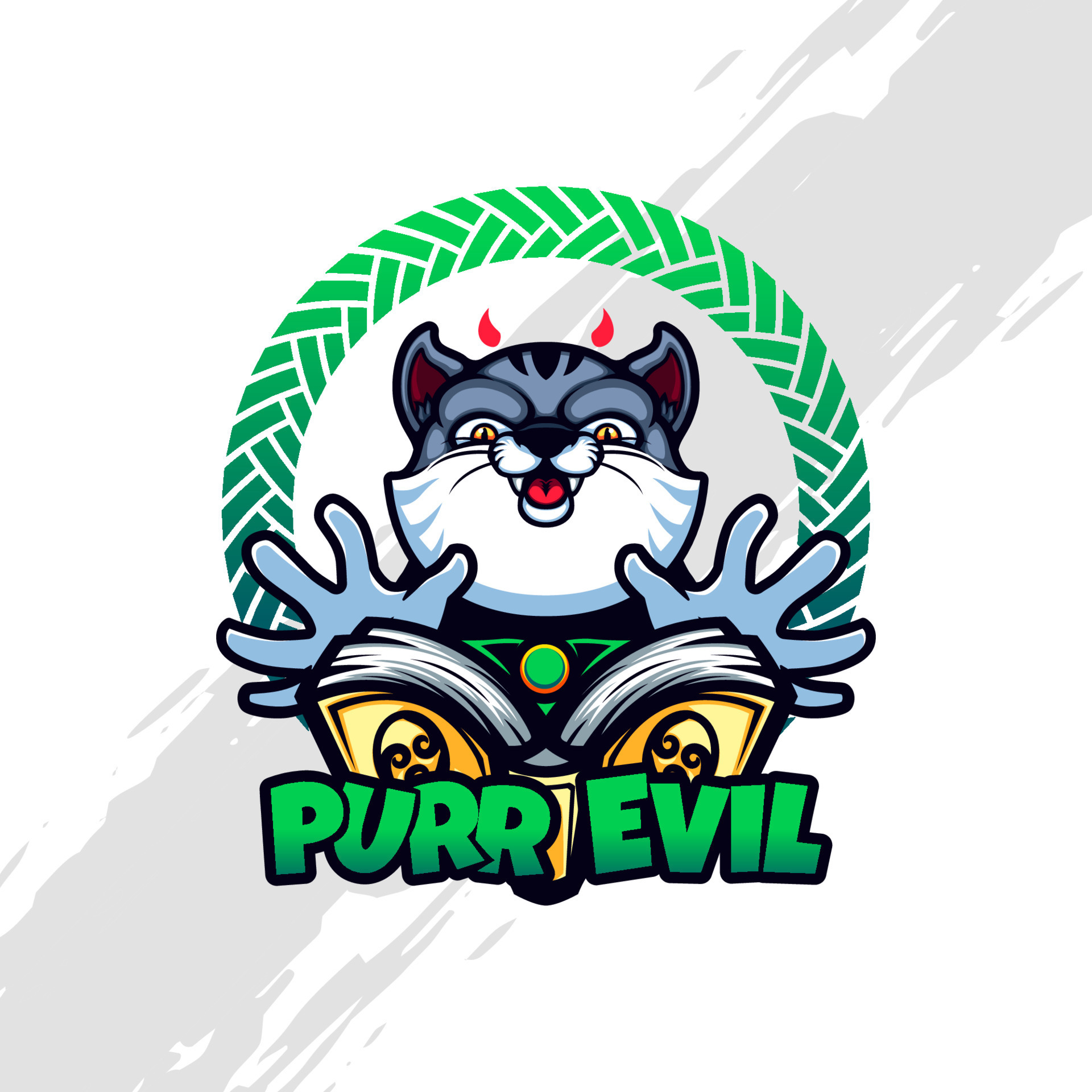 Cute Evil Cat