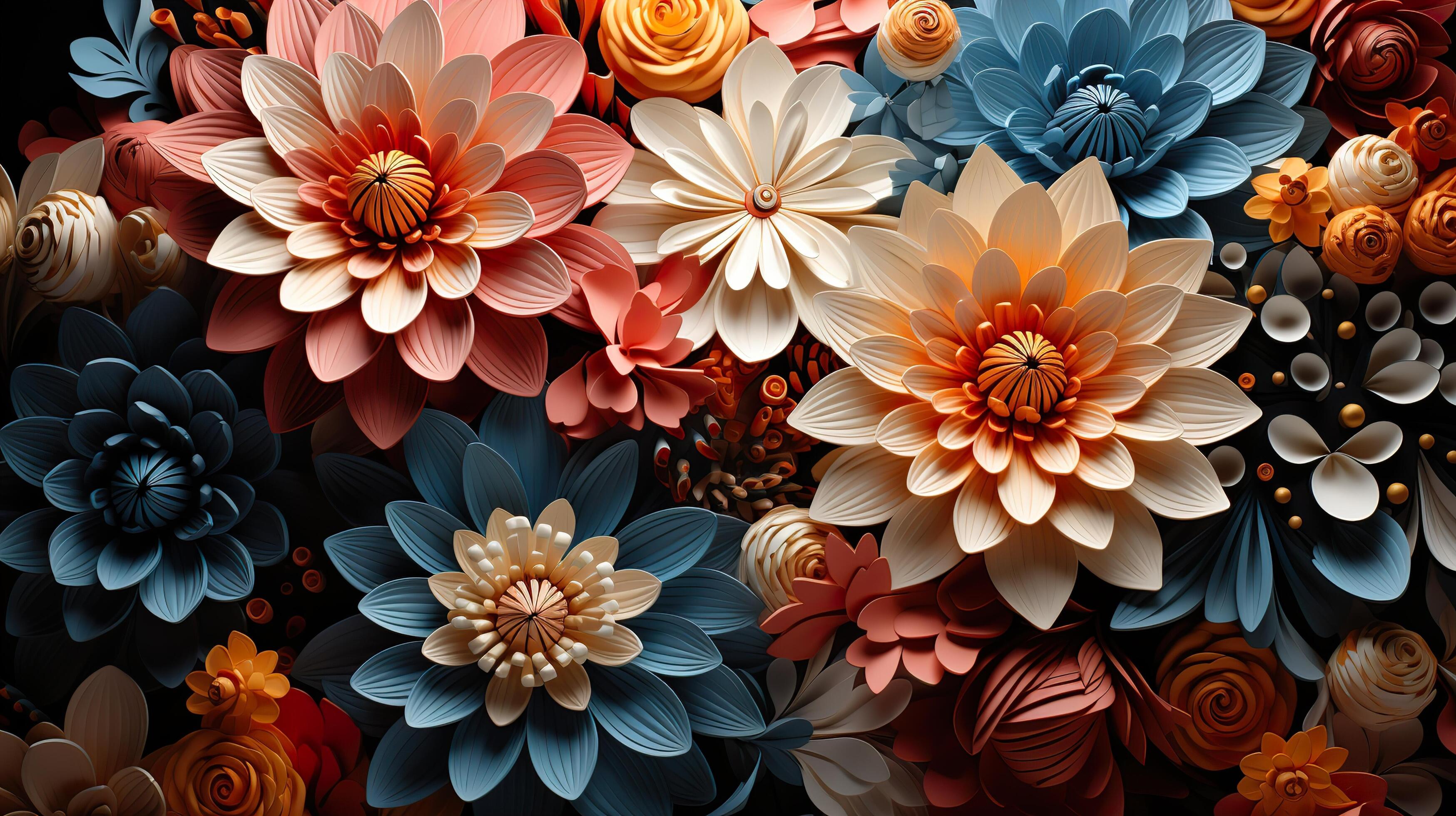 3d Colorful Royale Flower Design 25950211 Stock Photo at Vecteezy 3d Colorful Royale Flower Design 25950211 Stock Photo at Vecteezy