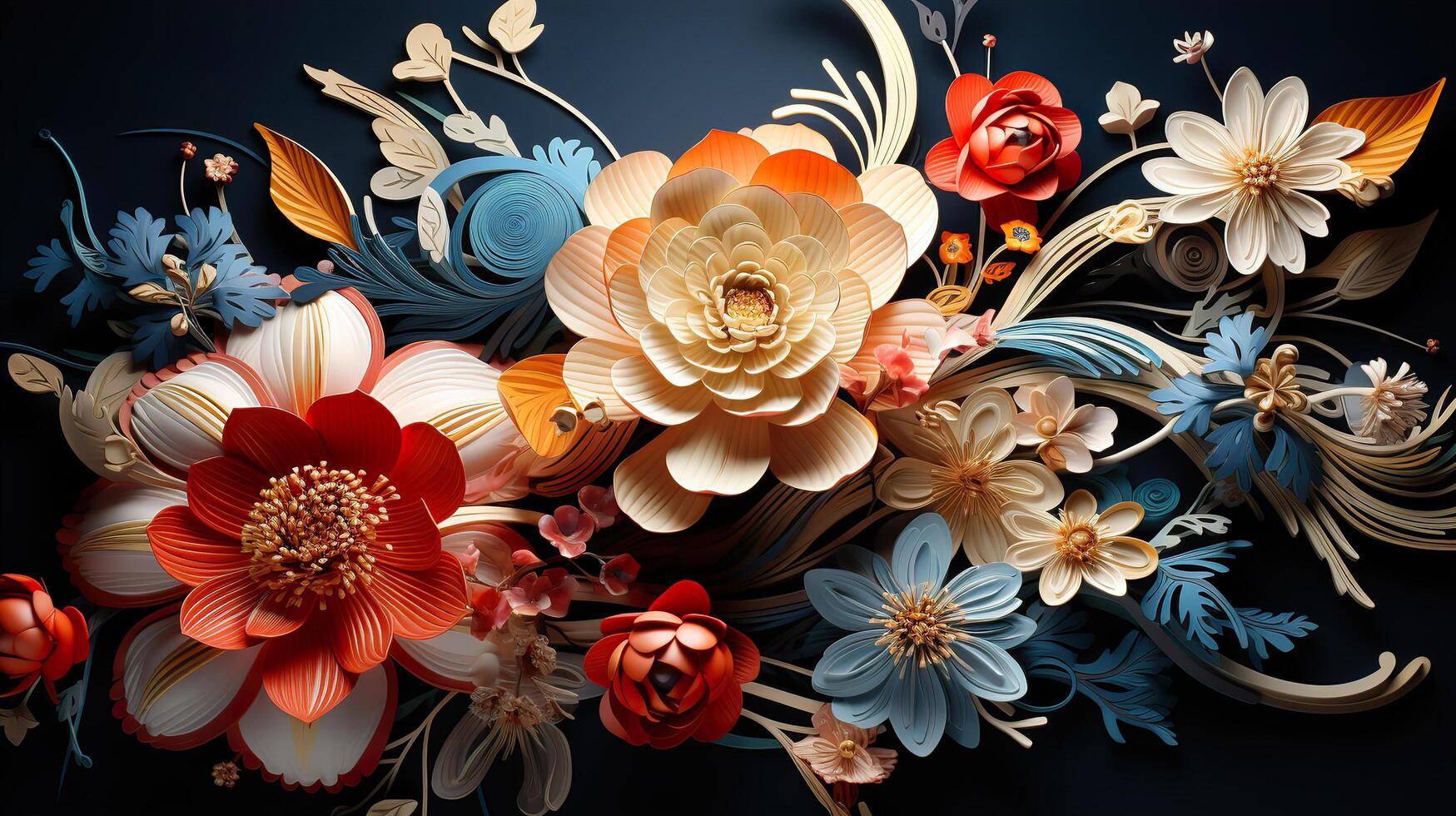 3d Colorful Royale Flower Design 25950223 Stock Photo at Vecteezy 3d Colorful Royale Flower Design 25950223 Stock Photo at Vecteezy