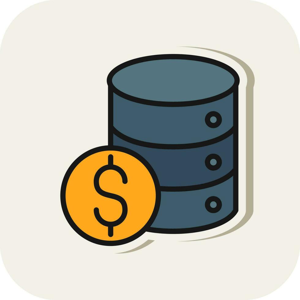 Database Vector Icon Design 25955133 Vector Art at Vecteezy