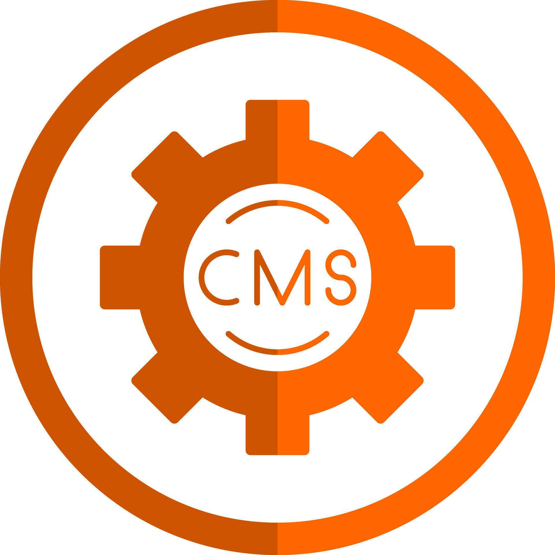 Cms Vector Icon Design 25956934 Vector Art At Vecteezy