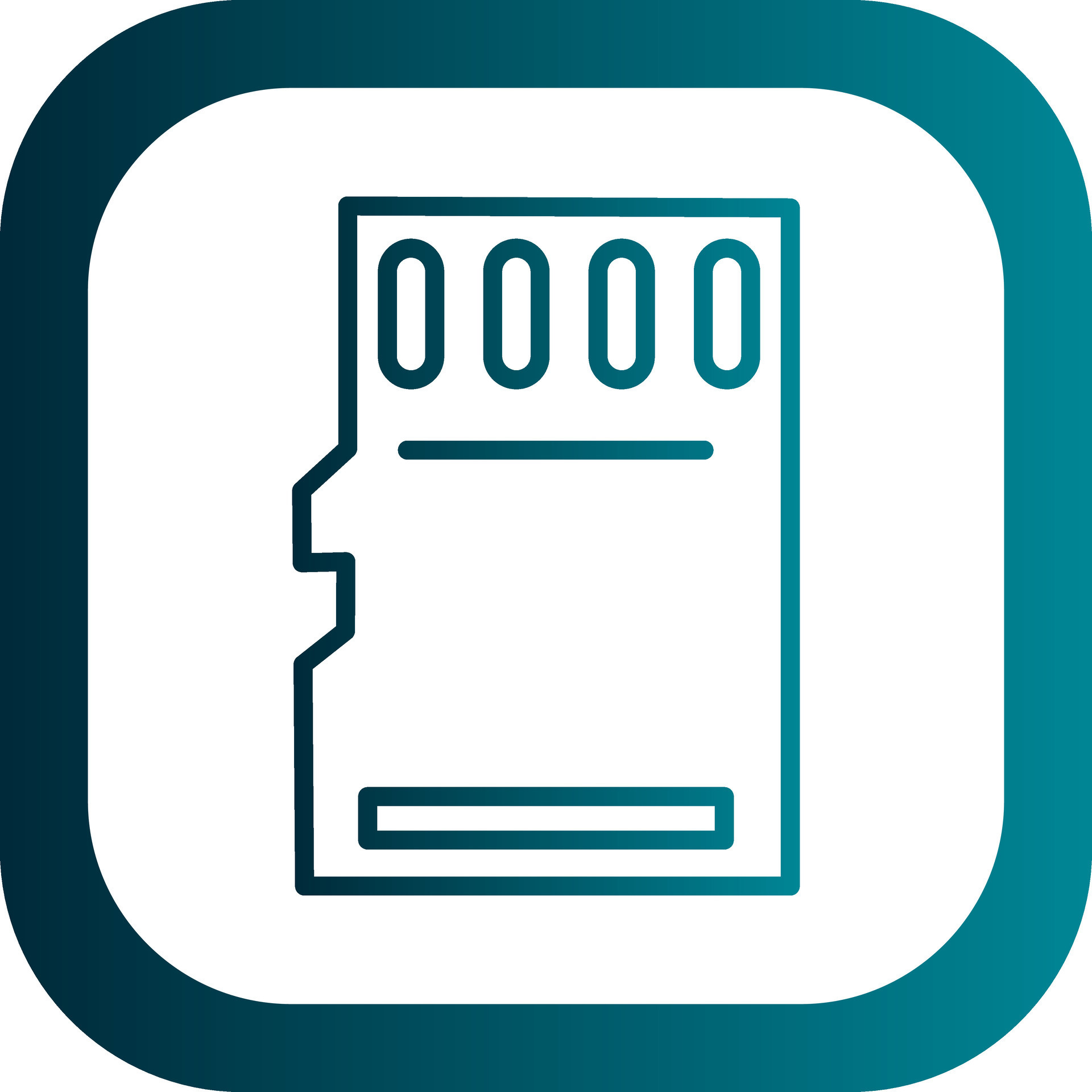 Sd Vector Icon Design 25961142 Vector Art at Vecteezy