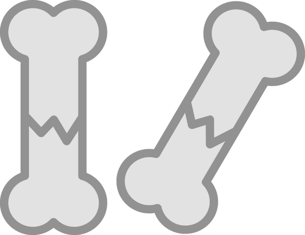 Broken Bone Vector Icon Design 25974172 Vector Art At Vecteezy