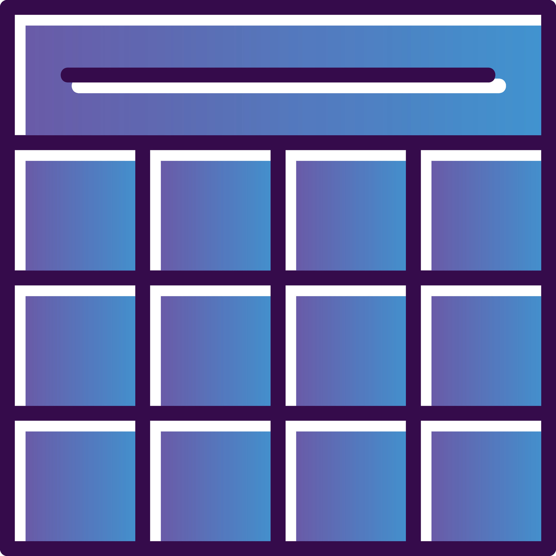Table Grid Vector Icon Design 25996378 Vector Art at Vecteezy