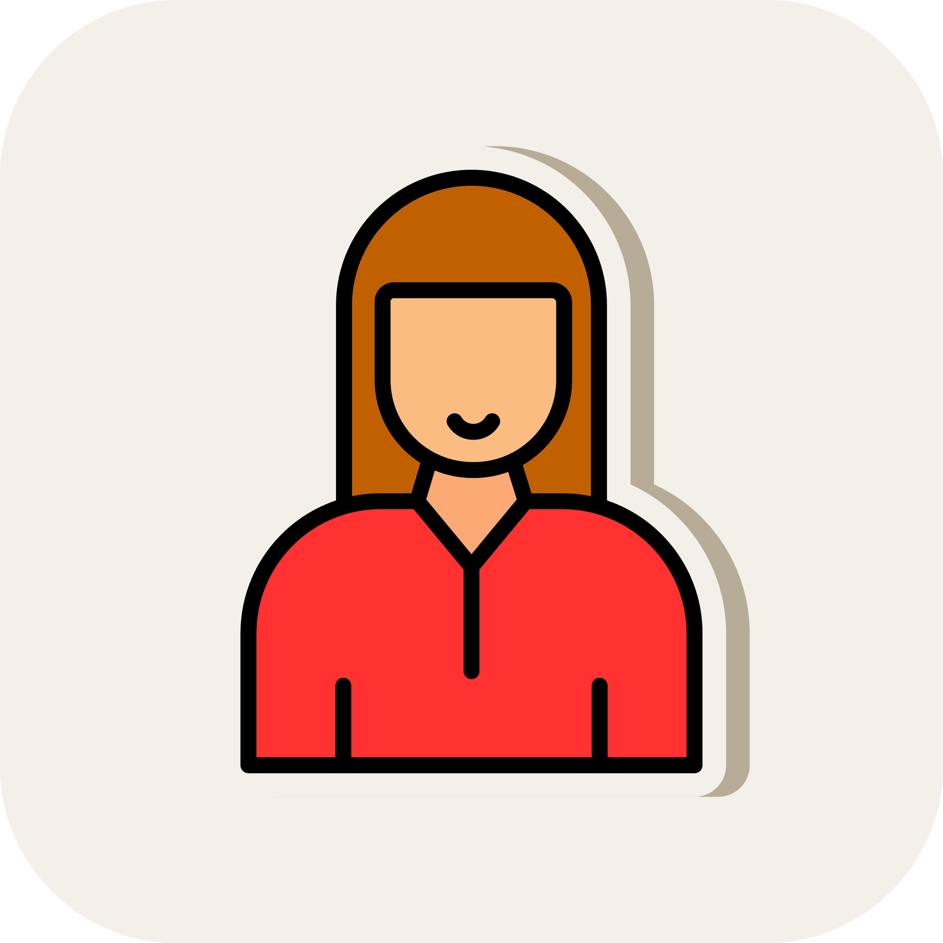 Girl Vector Icon Design 26000092 Vector Art at Vecteezy