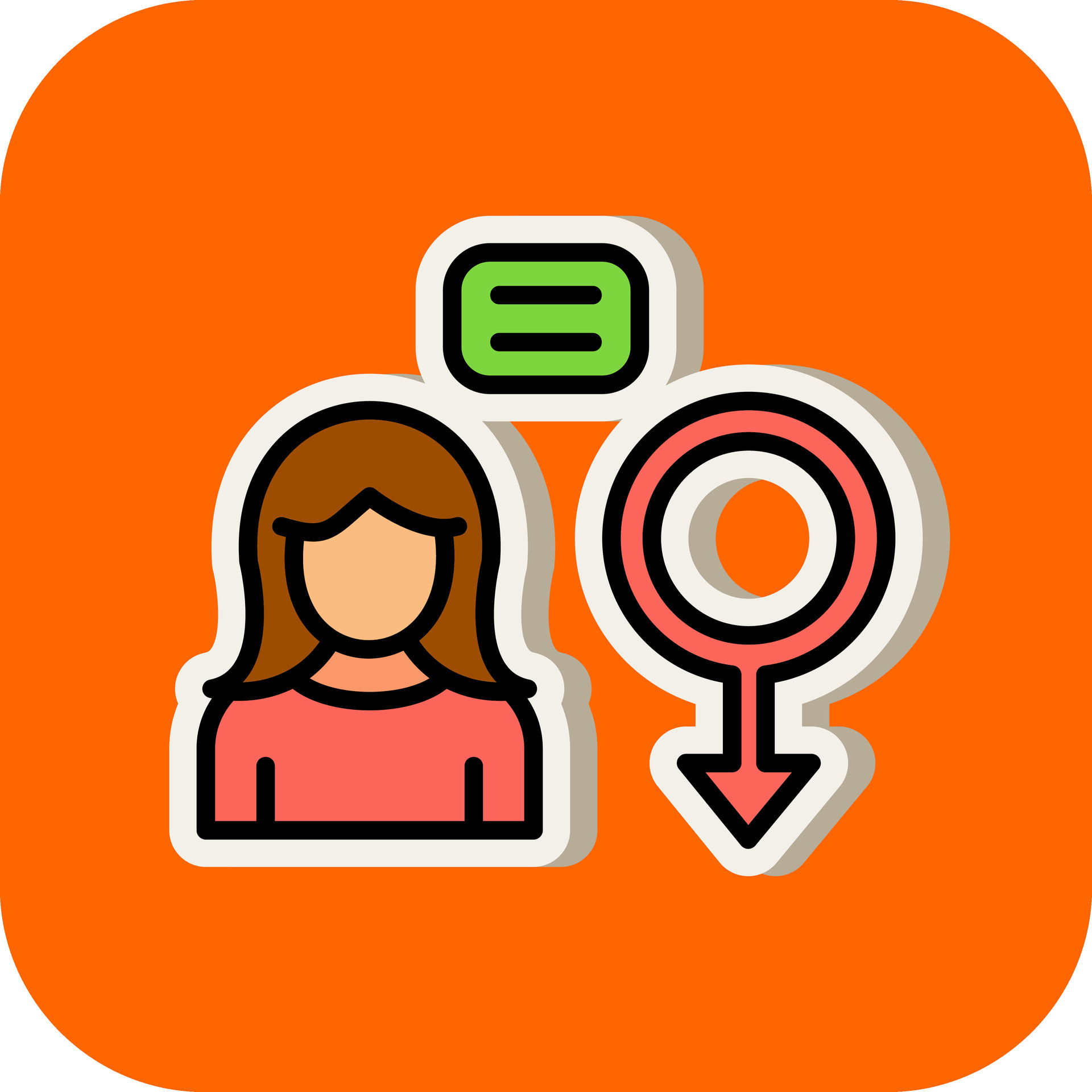 Gender Equality Vector Icon Design 26005693 Vector Art At Vecteezy