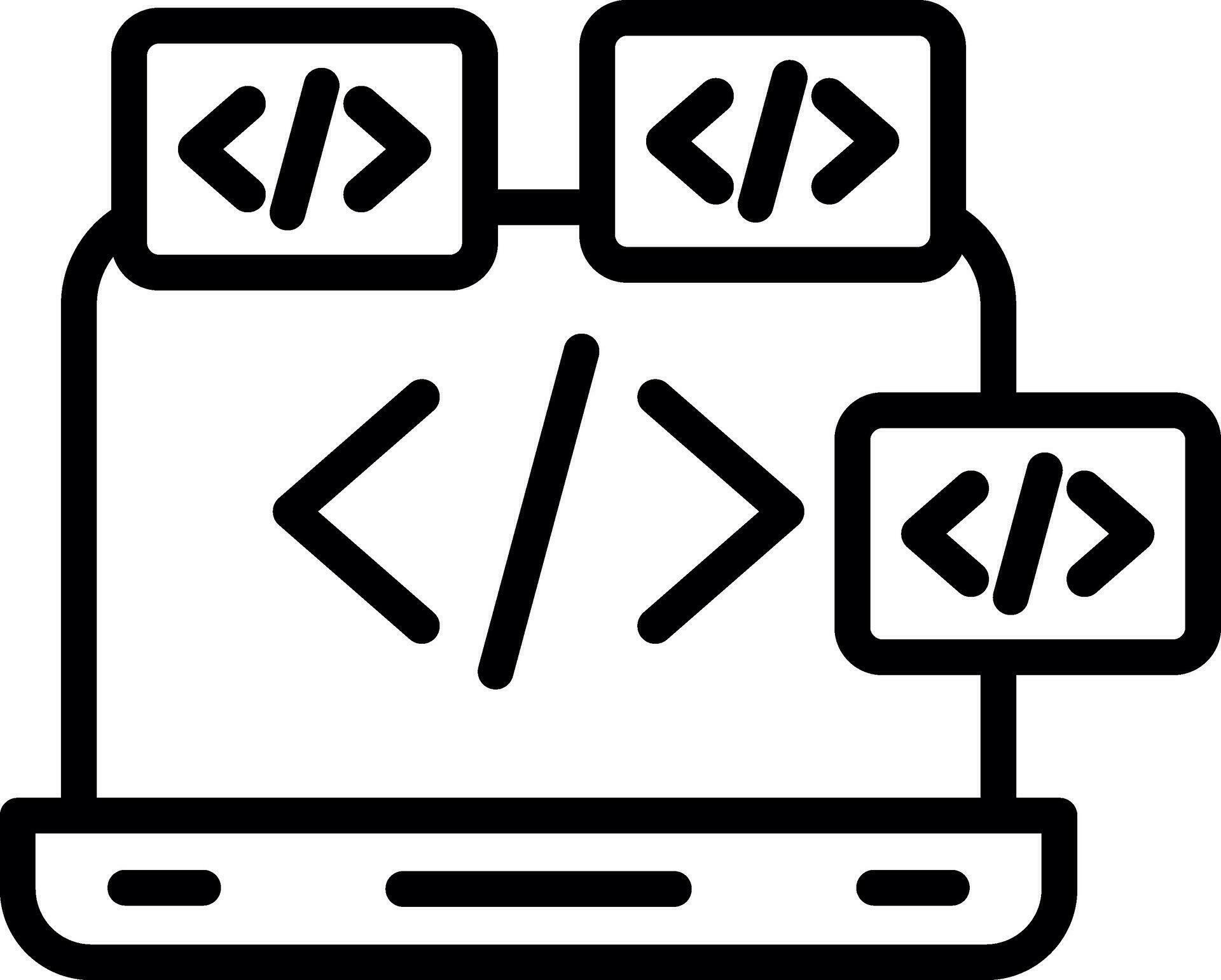 Coding Vector Icon Design 26023497 Vector Art at Vecteezy