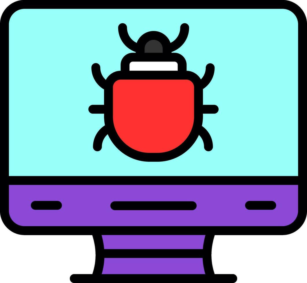 Computer Bug Vector Icon Design 26024324 Vector Art at Vecteezy