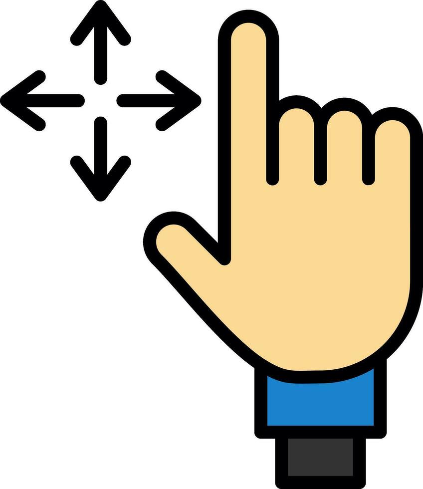 Drag Vector Icon Design 26024507 Vector Art at Vecteezy