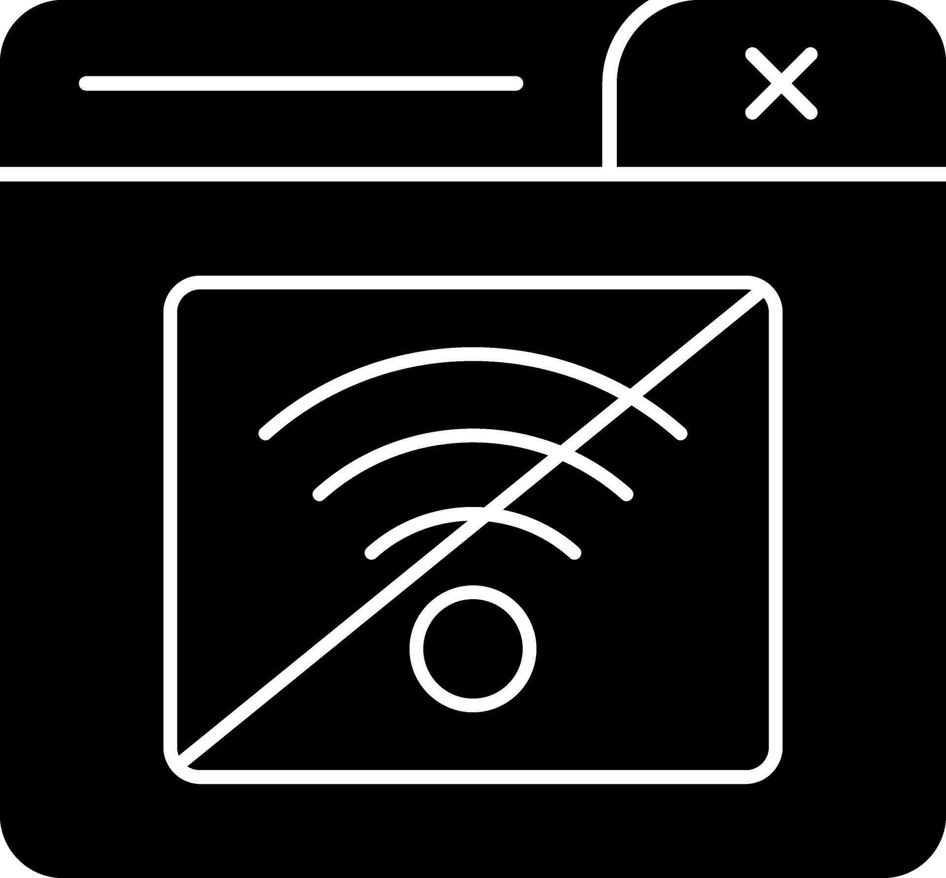 Connection Error Vector Icon Design 26025005 Vector Art at Vecteezy