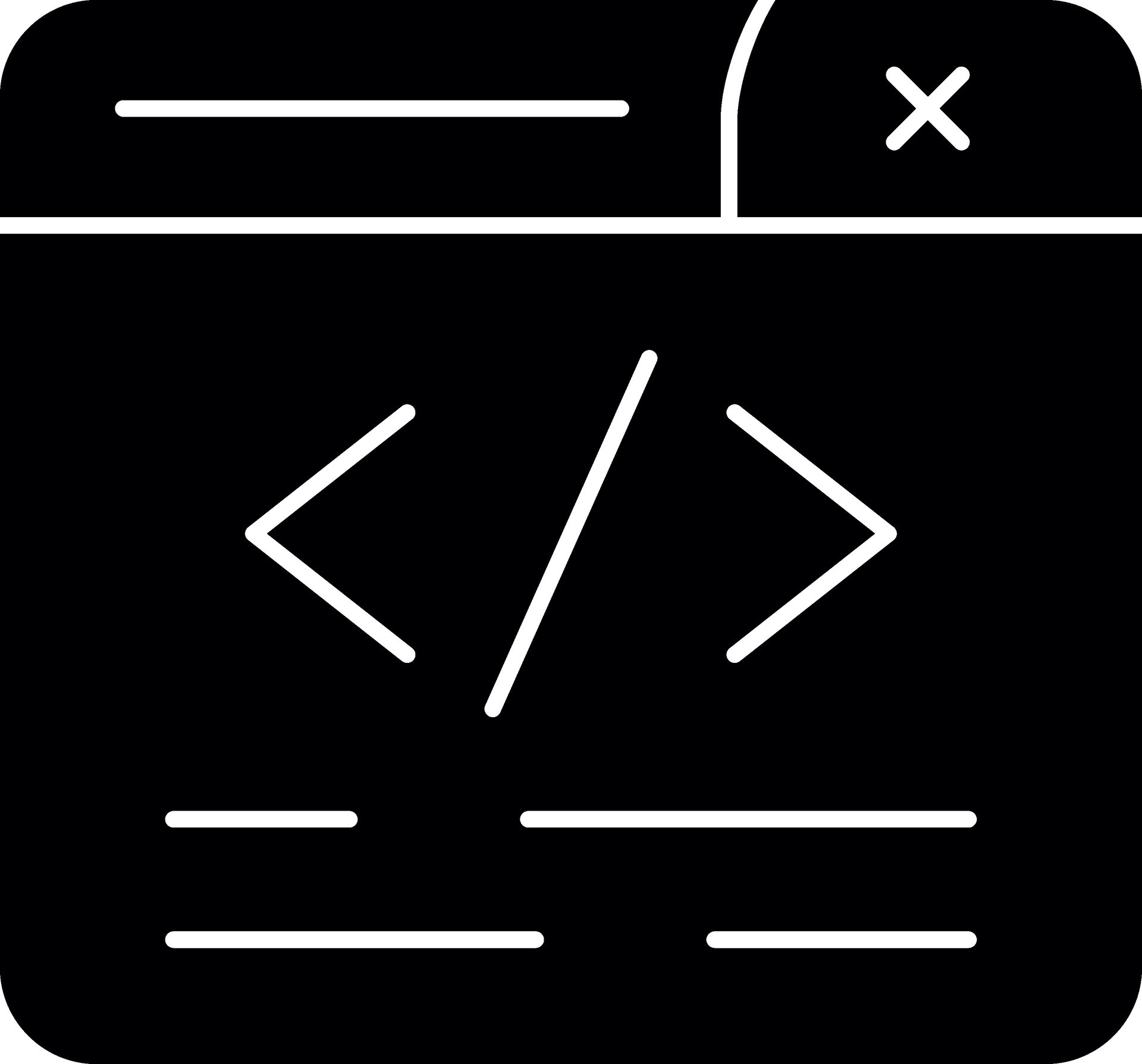 Web Programming Vector Icon Design 26025042 Vector Art At Vecteezy