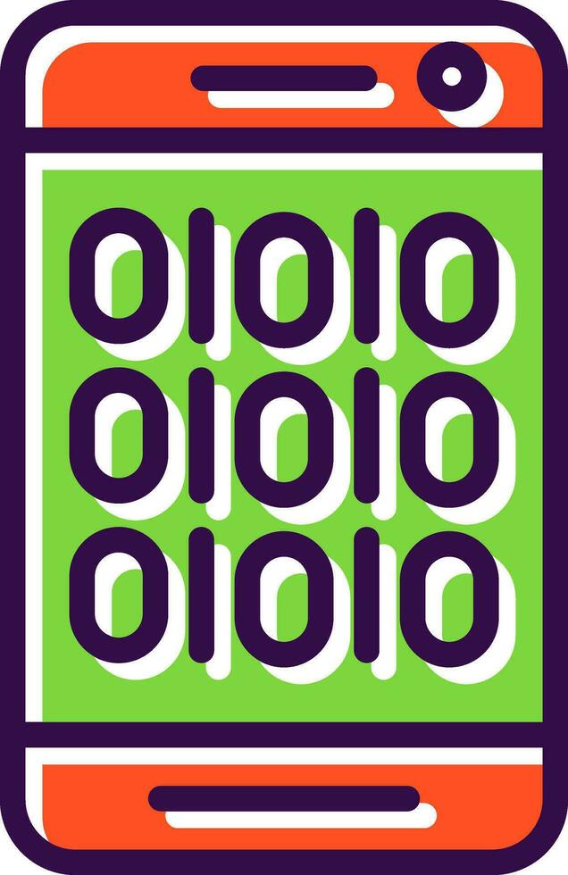 Binary Code Vector Icon Design 26025921 Vector Art At Vecteezy