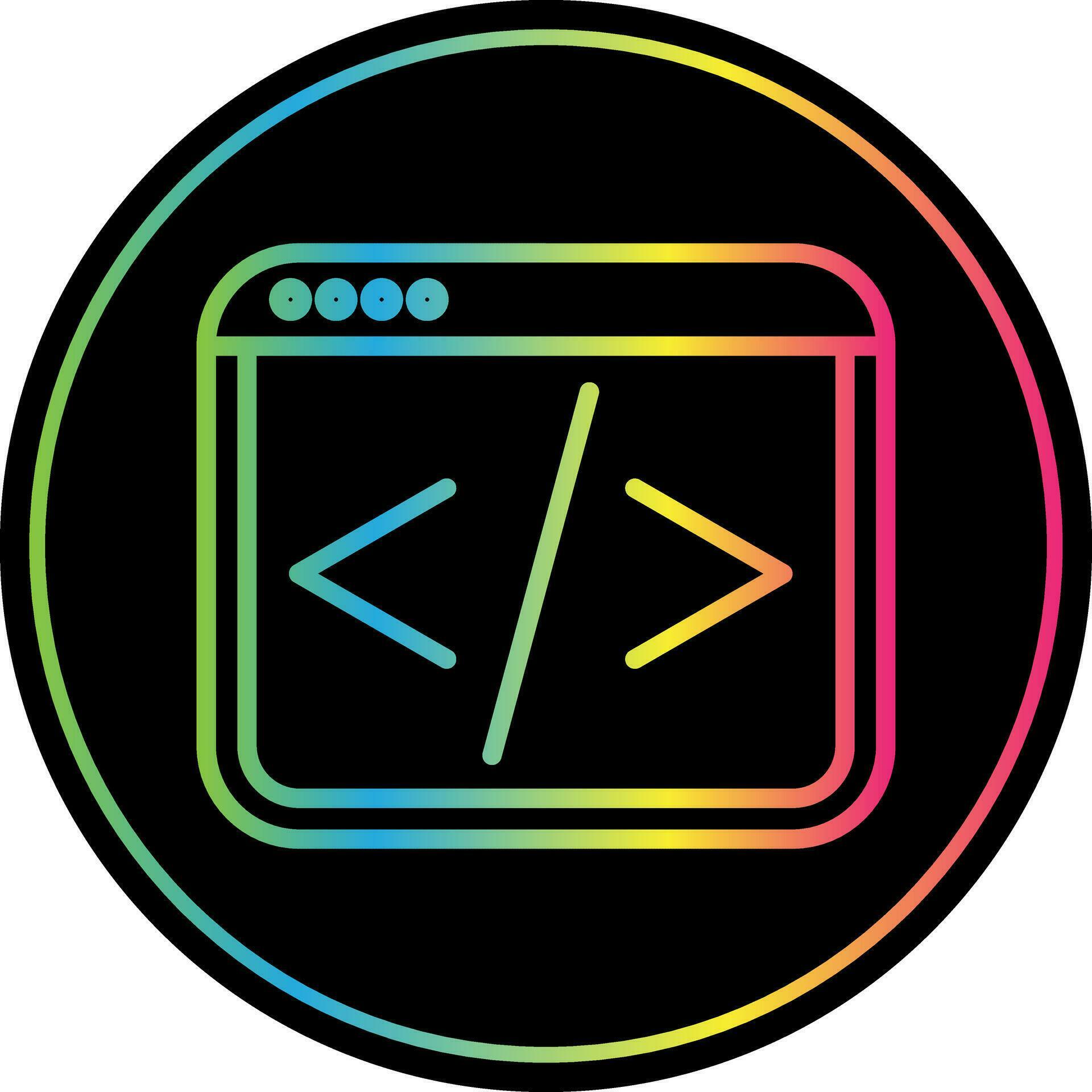 Web coding Vector Icon Design 26029293 Vector Art at Vecteezy