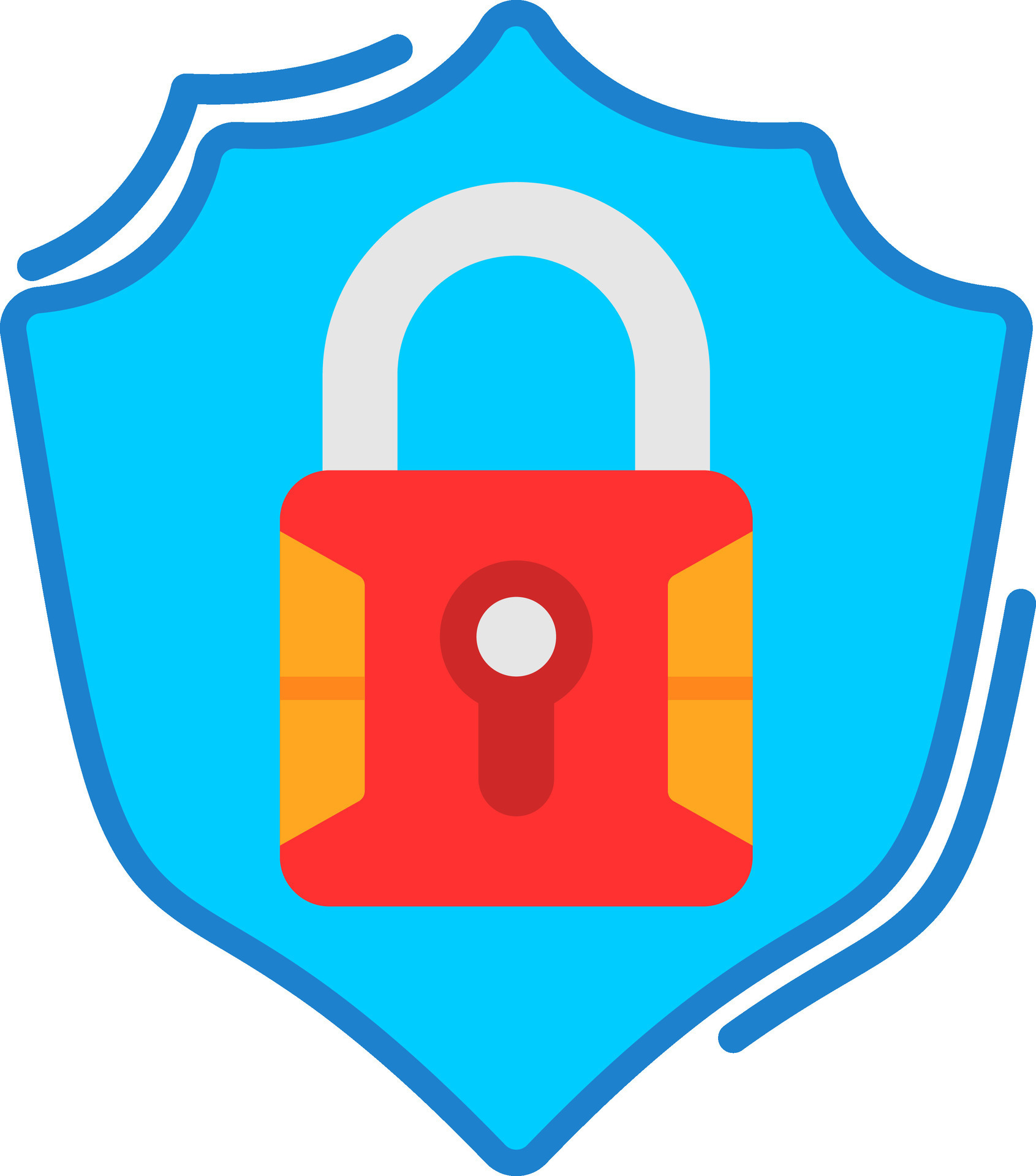 Secure Vector Icon Design 26034347 Vector Art At Vecteezy