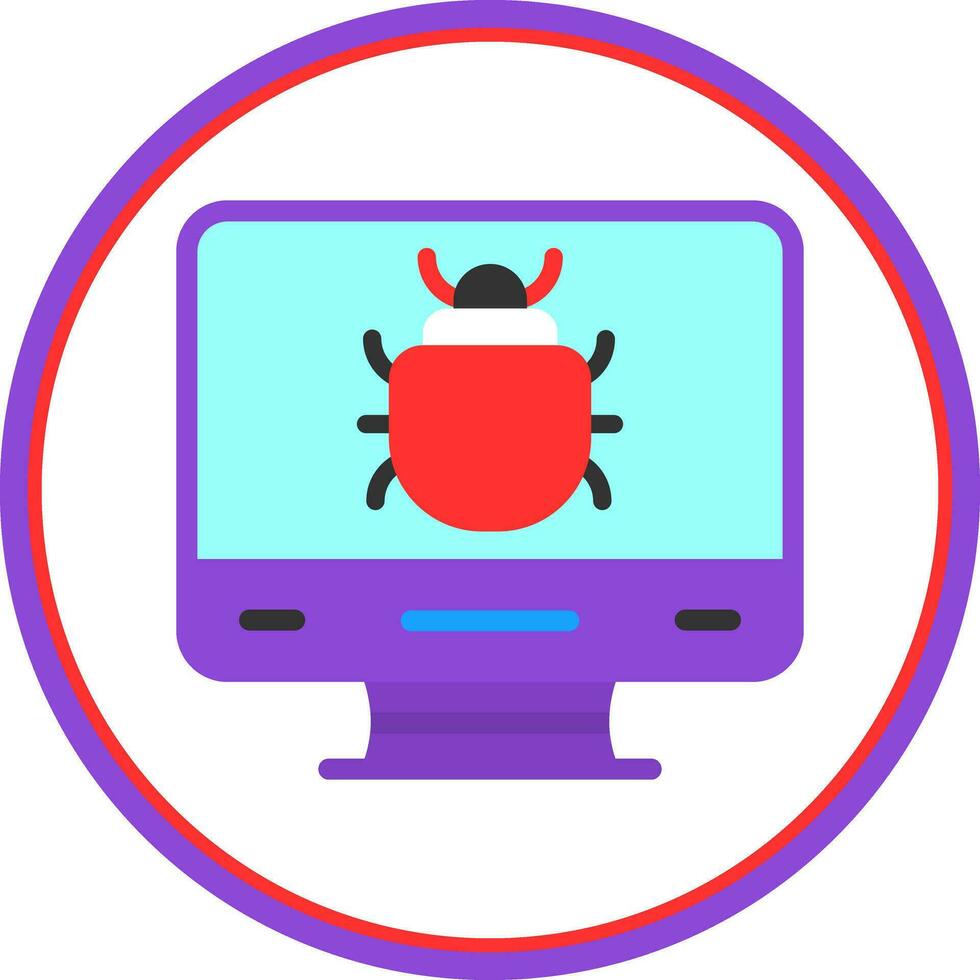 Computer Bug Vector Icon Design 26038191 Vector Art at Vecteezy