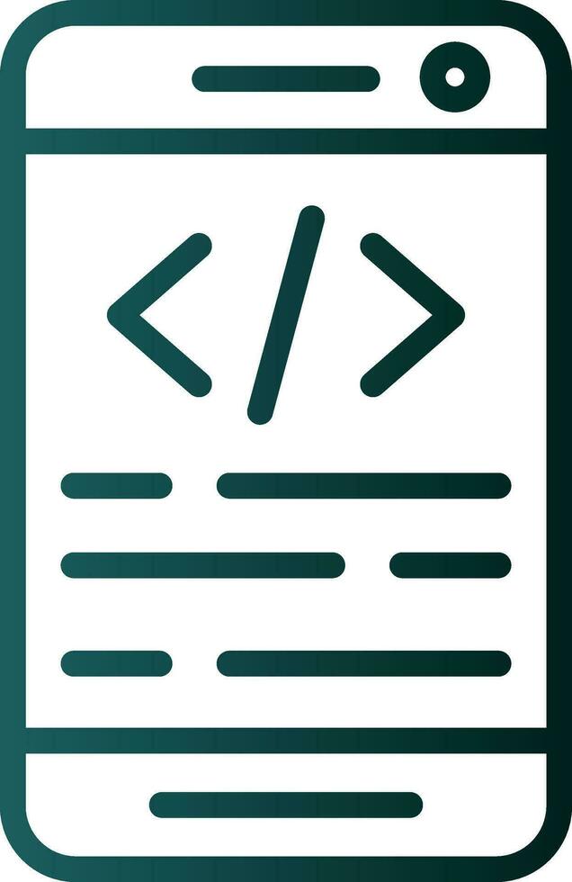 App coding Vector Icon Design 26039985 Vector Art at Vecteezy