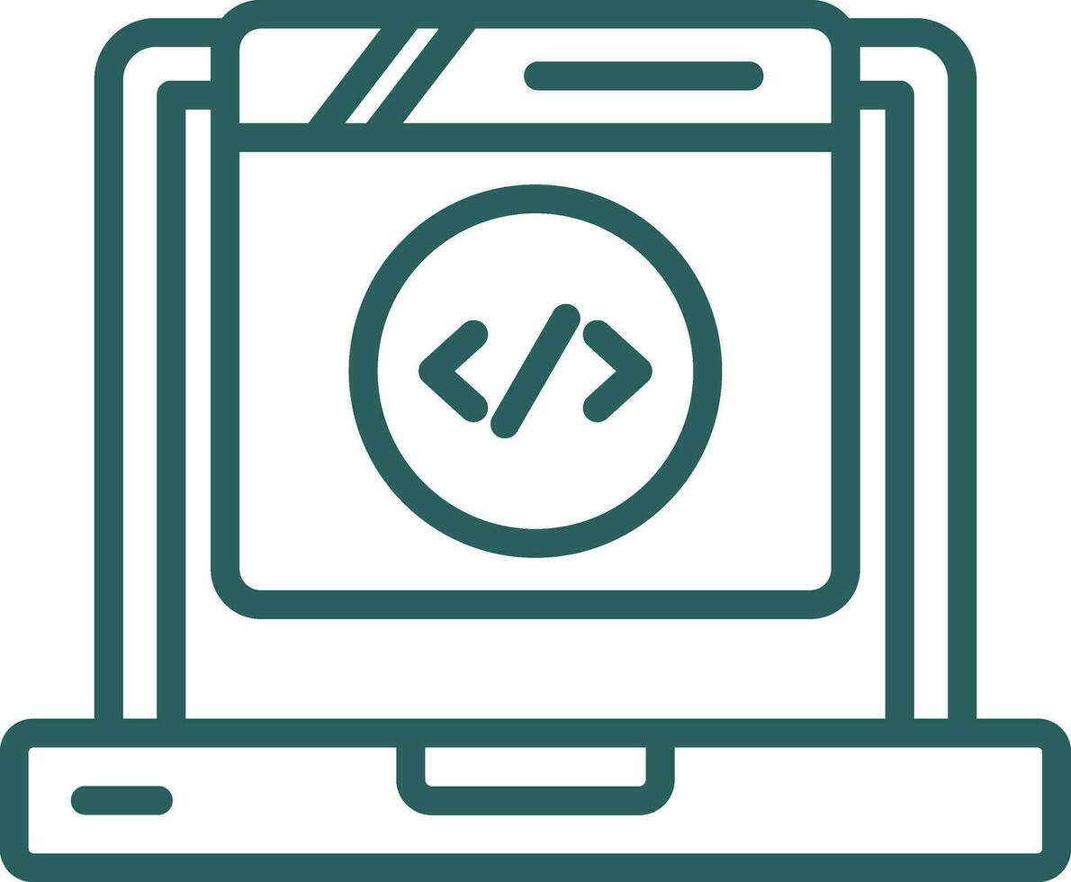 Web Coding Vector Icon Design 26040727 Vector Art at Vecteezy