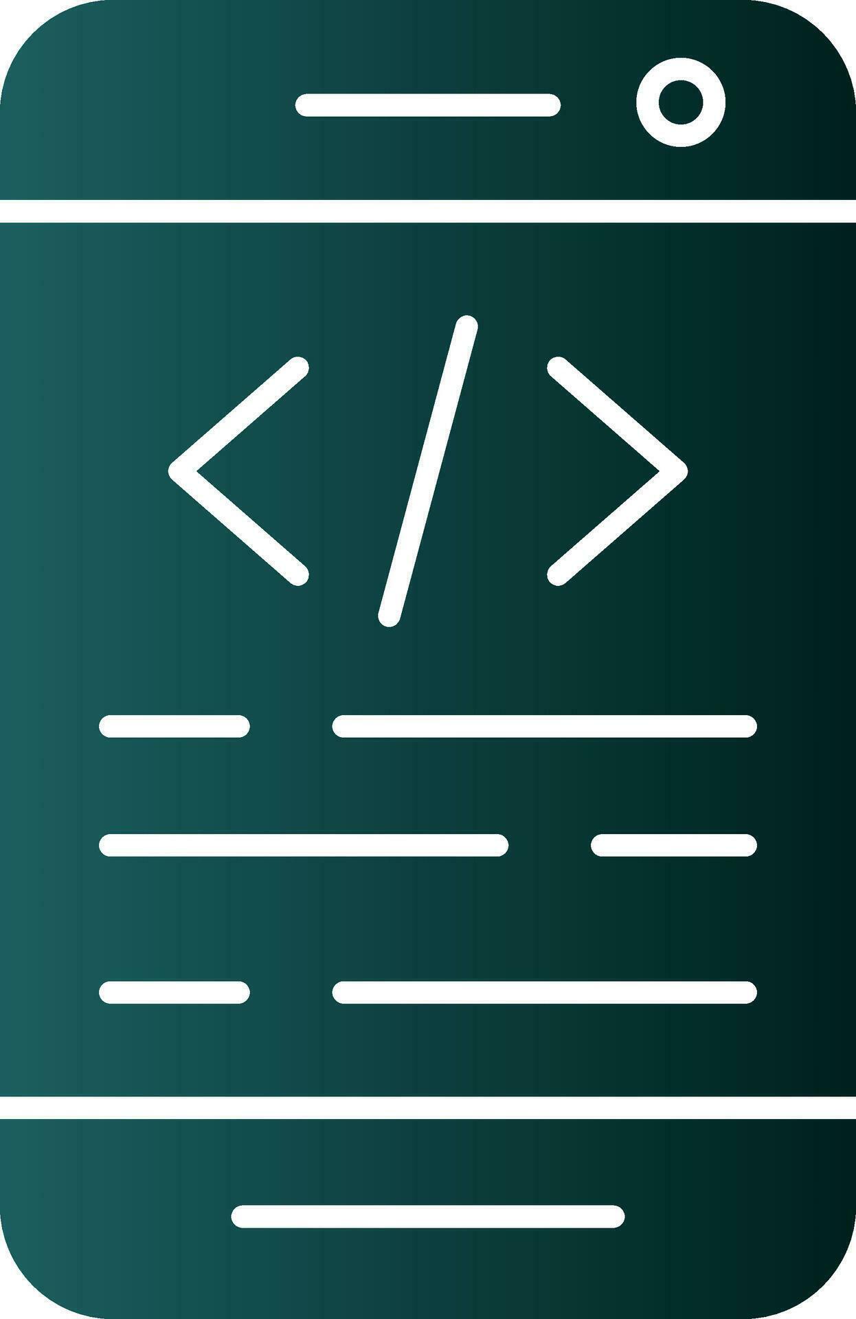 App coding Vector Icon Design 26041103 Vector Art at Vecteezy