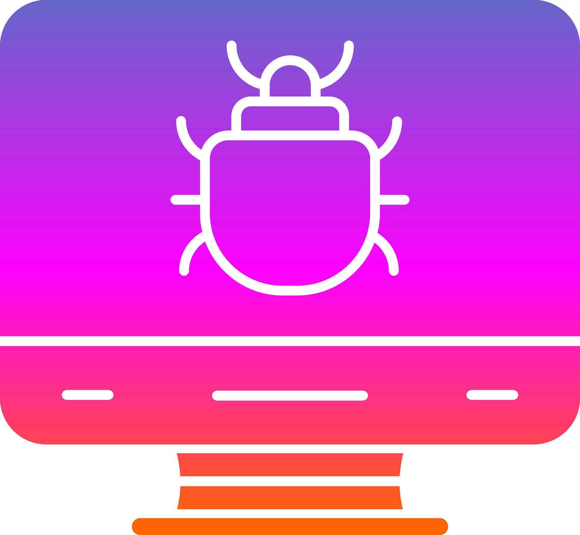 Computer Bug Vector Icon Design 26046908 Vector Art At Vecteezy