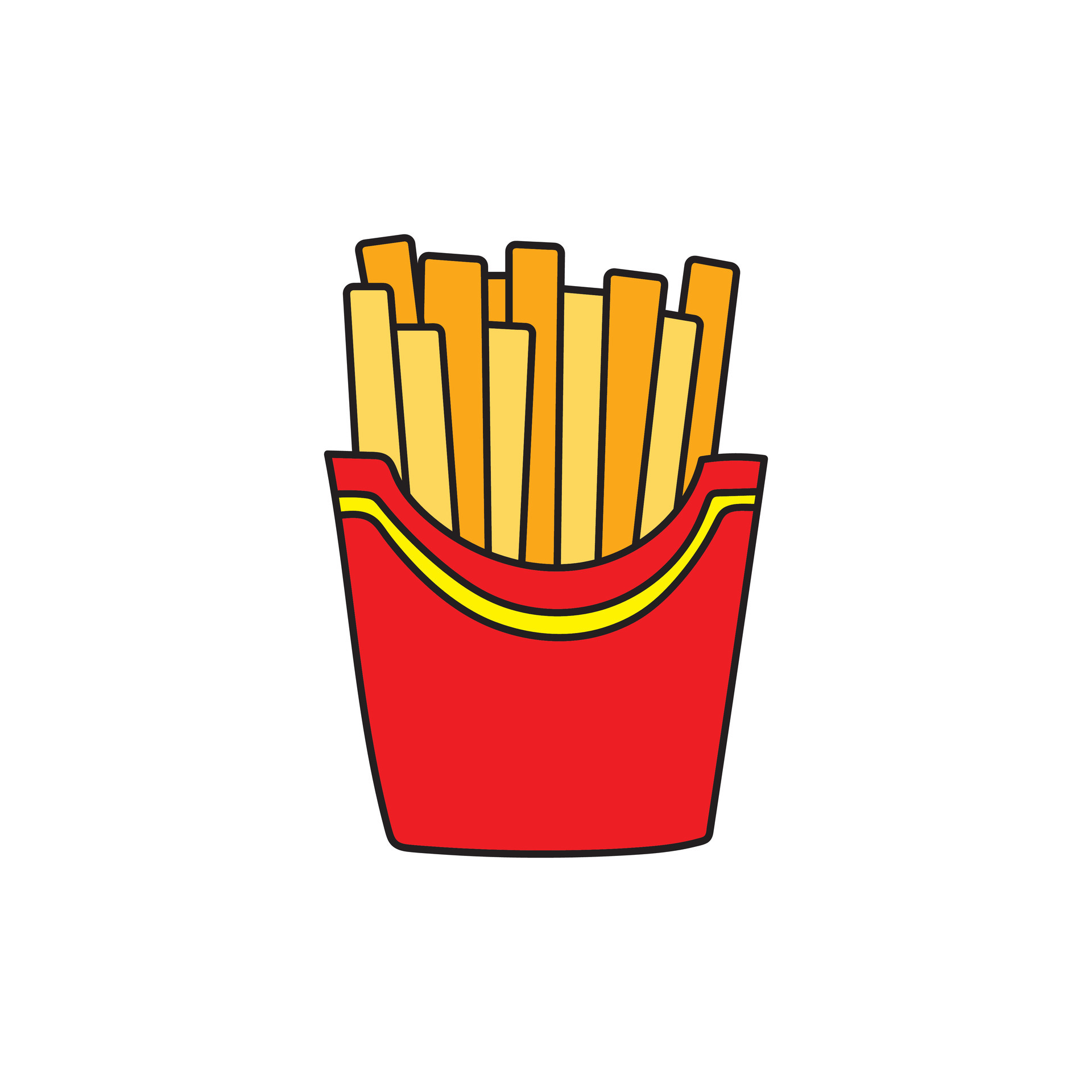 French Fries Cartoon
