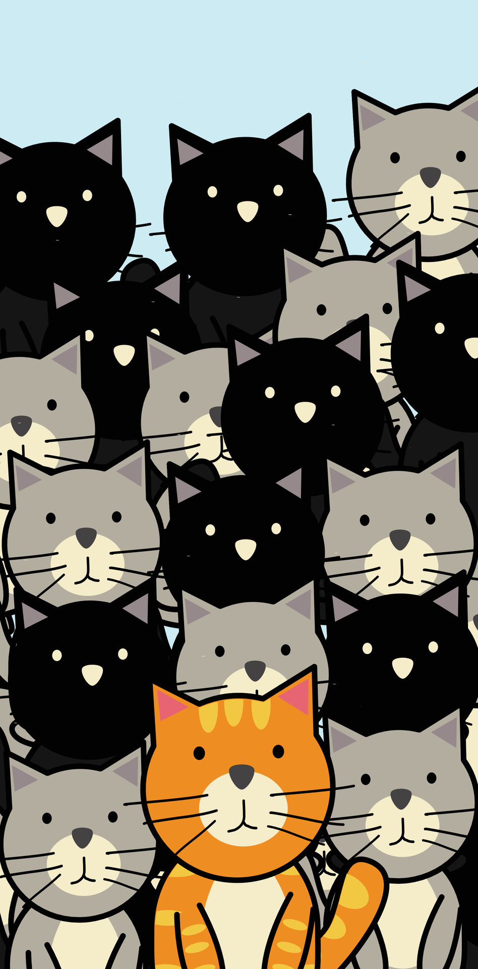 Cat Pattern Vector 26053606 Vector Art at Vecteezy