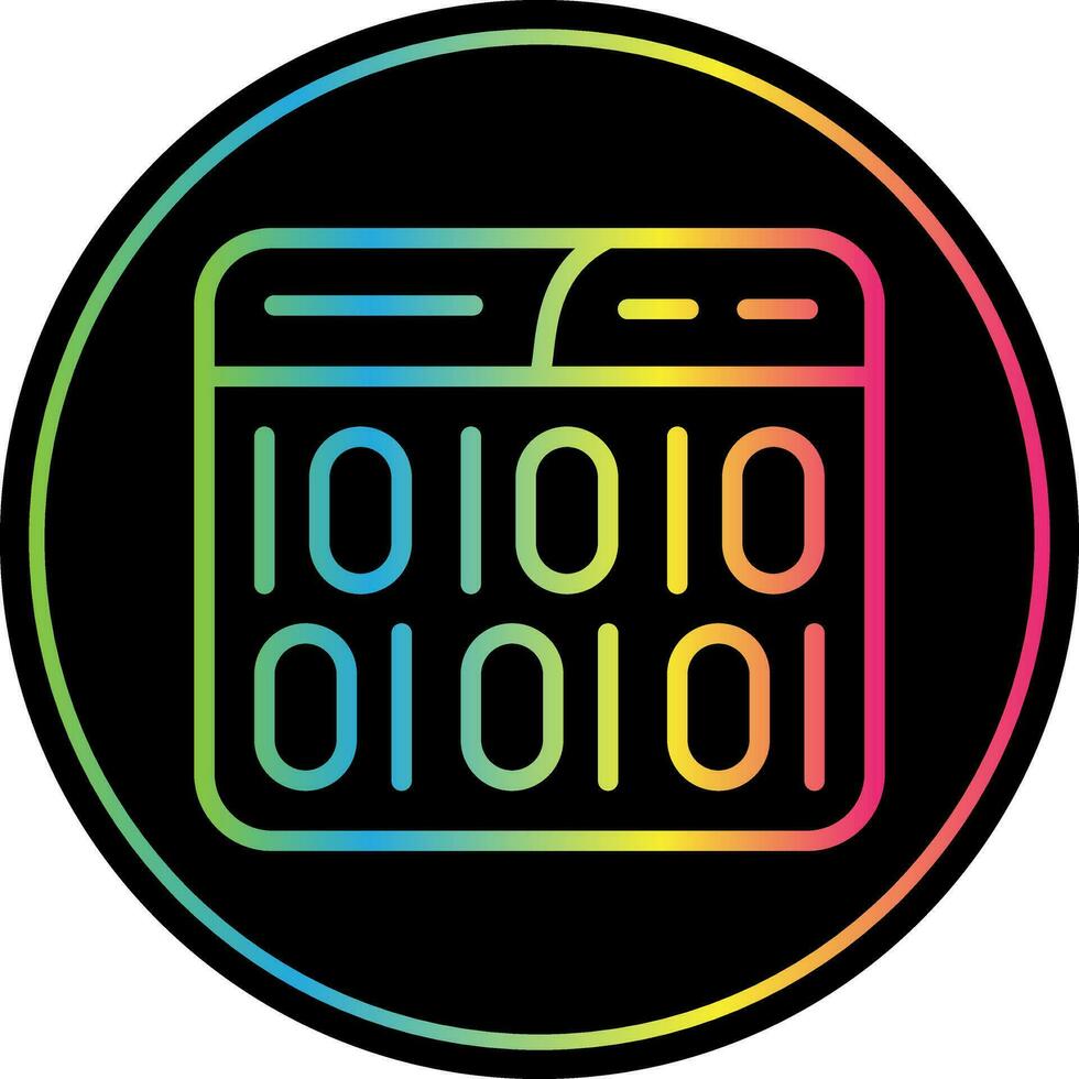 Binary Code Vector Icon Design 26054063 Vector Art At Vecteezy