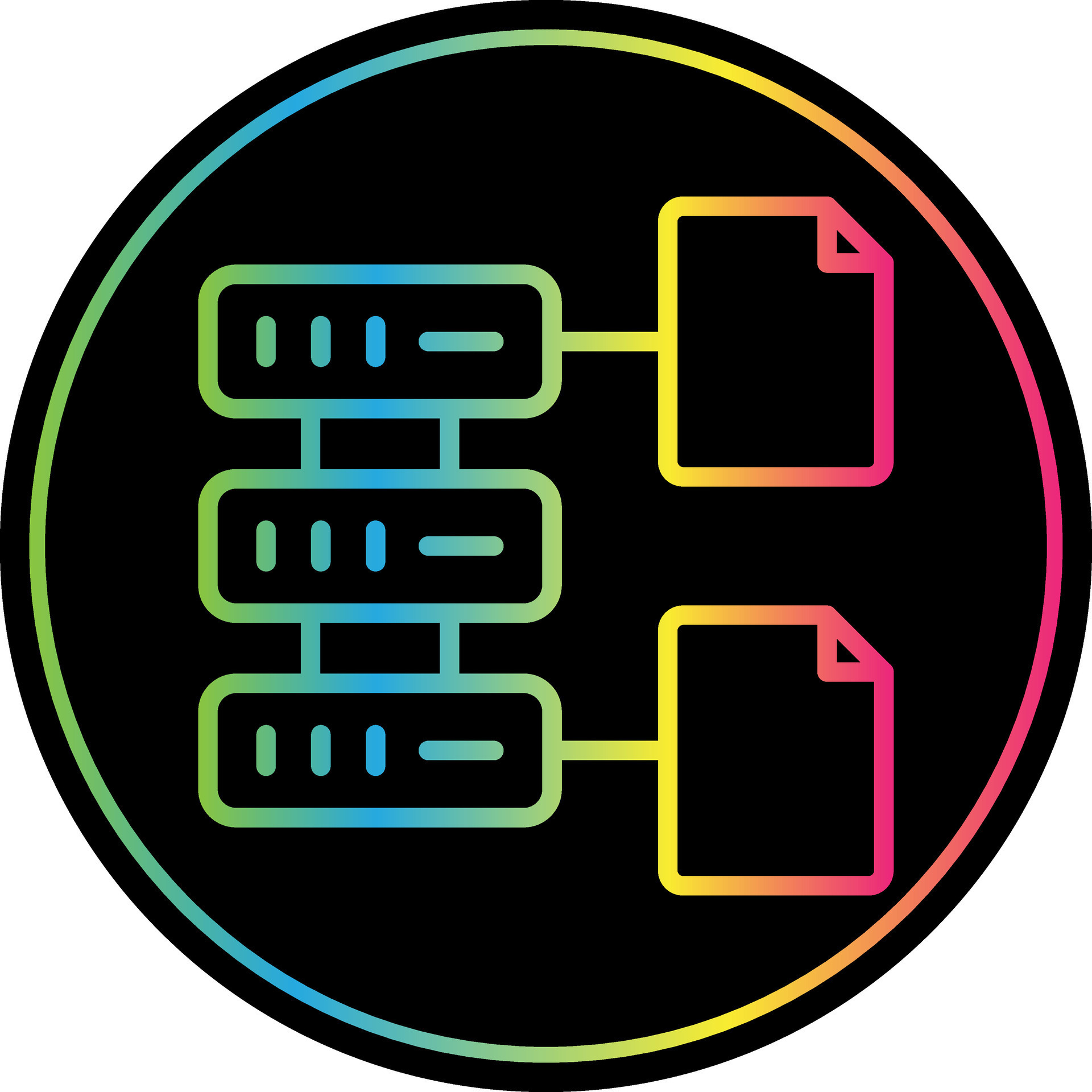 Database File Vector Icon Design 26054233 Vector Art at Vecteezy