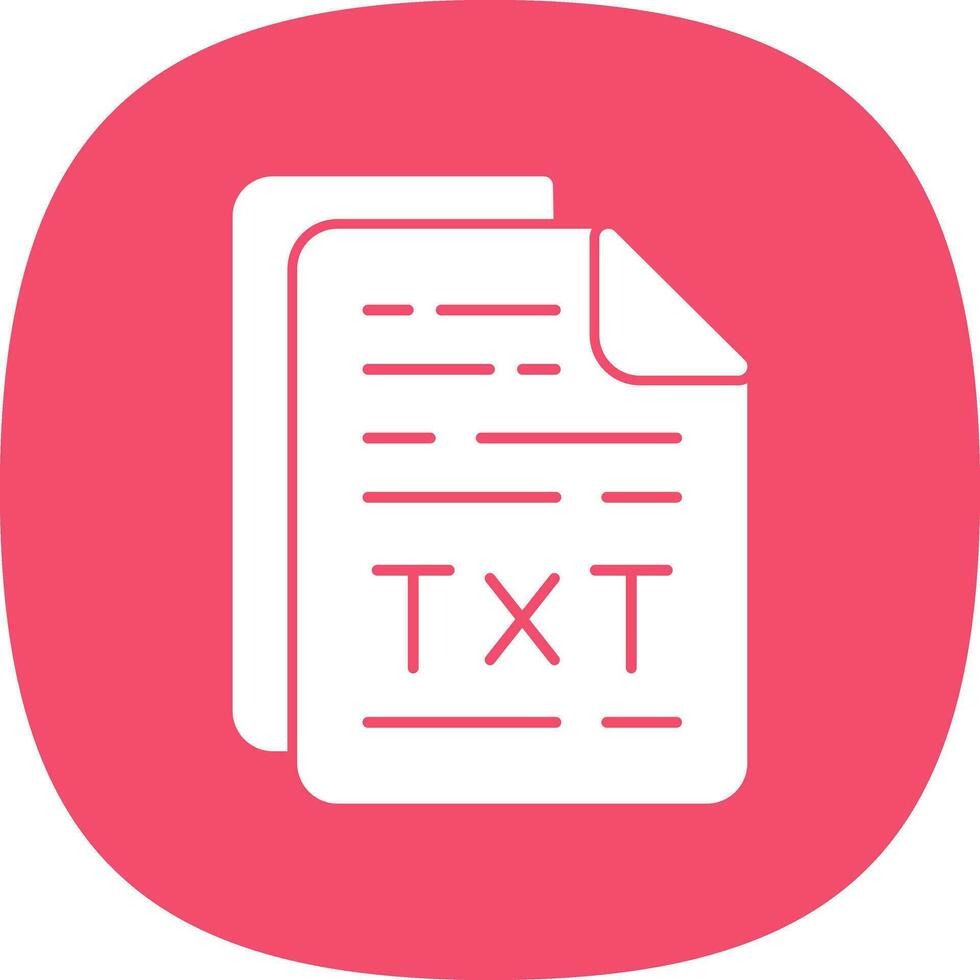Txt File Vector Icon Design 26054837 Vector Art at Vecteezy