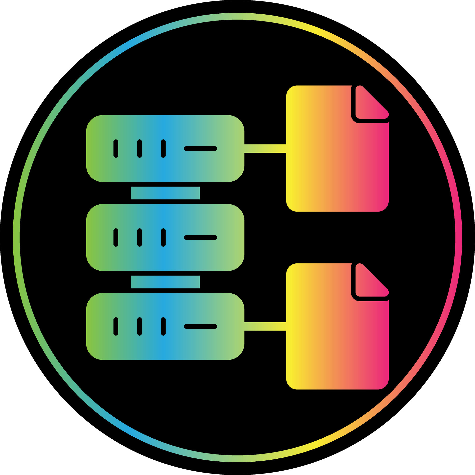 Database File Vector Icon Design 26055719 Vector Art at Vecteezy