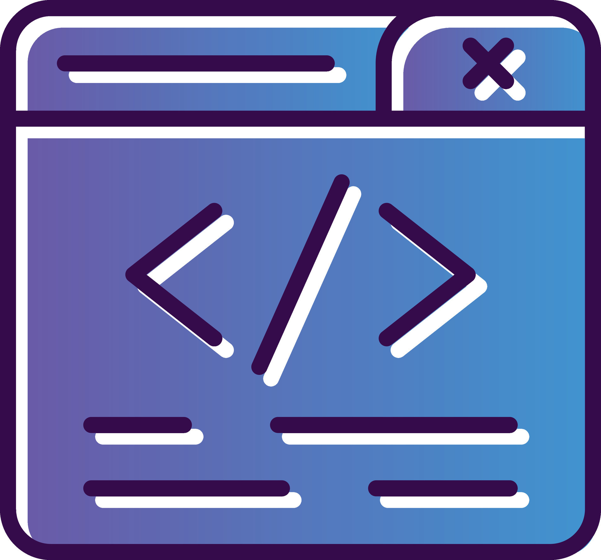 Web Programming Vector Icon Design 26060198 Vector Art At Vecteezy