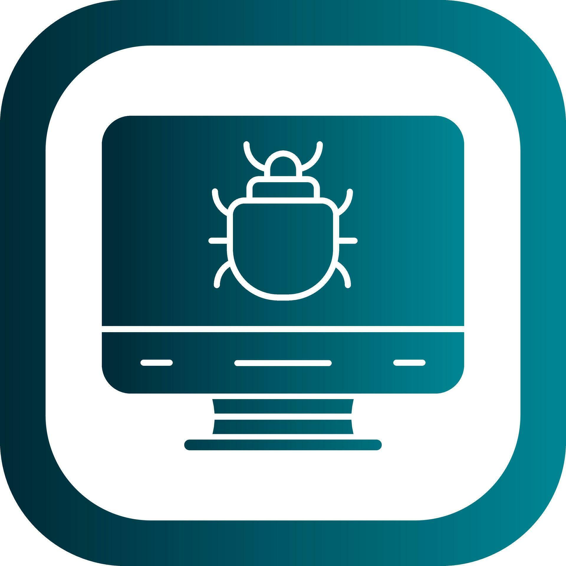 Computer Bug Vector Icon Design 26061683 Vector Art At Vecteezy