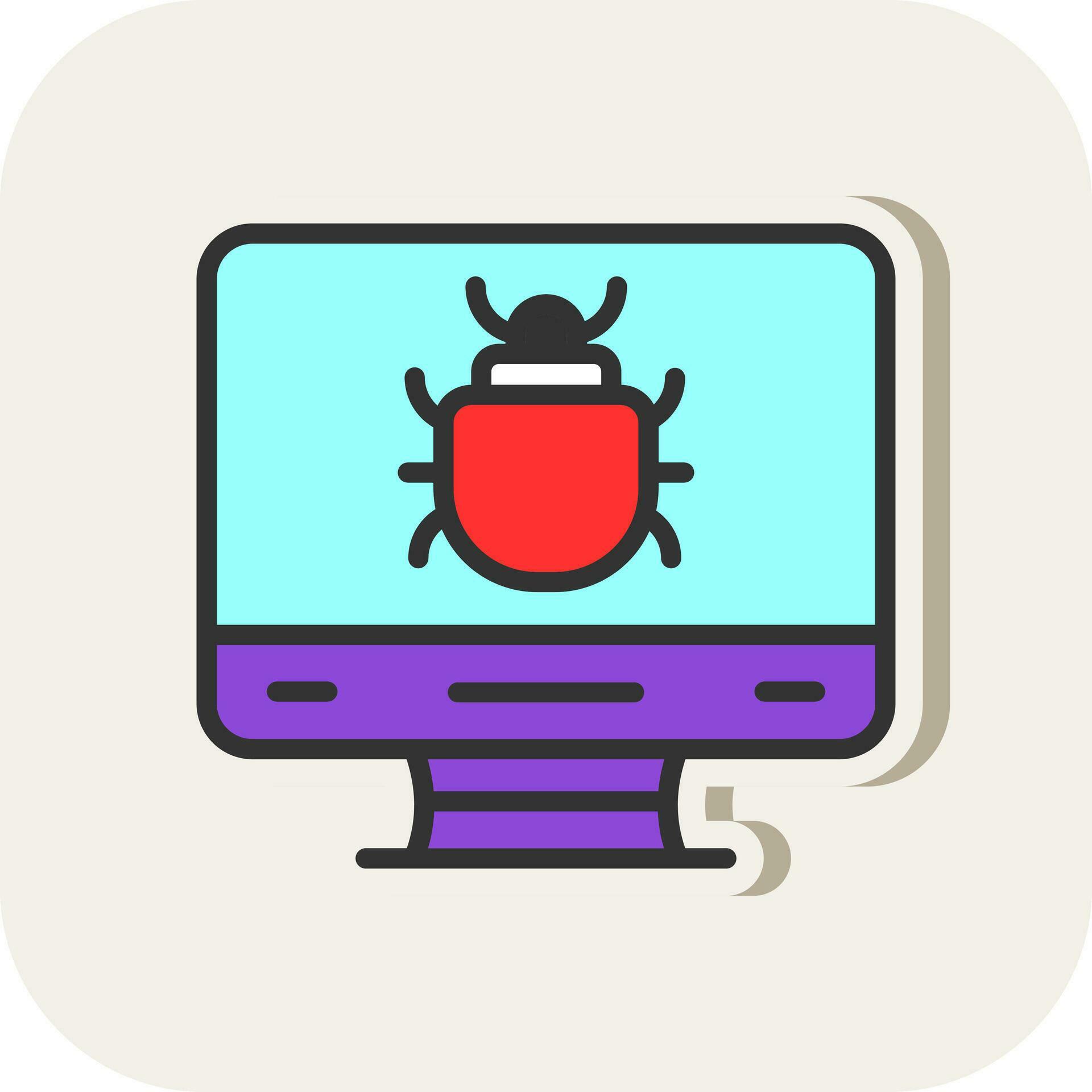 Computer Bug Vector Icon Design 26064081 Vector Art at Vecteezy