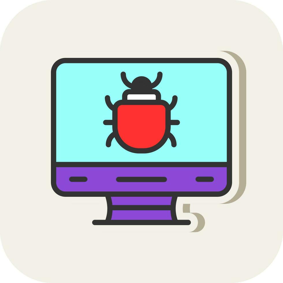 Computer Bug Vector Icon Design 26064081 Vector Art at Vecteezy