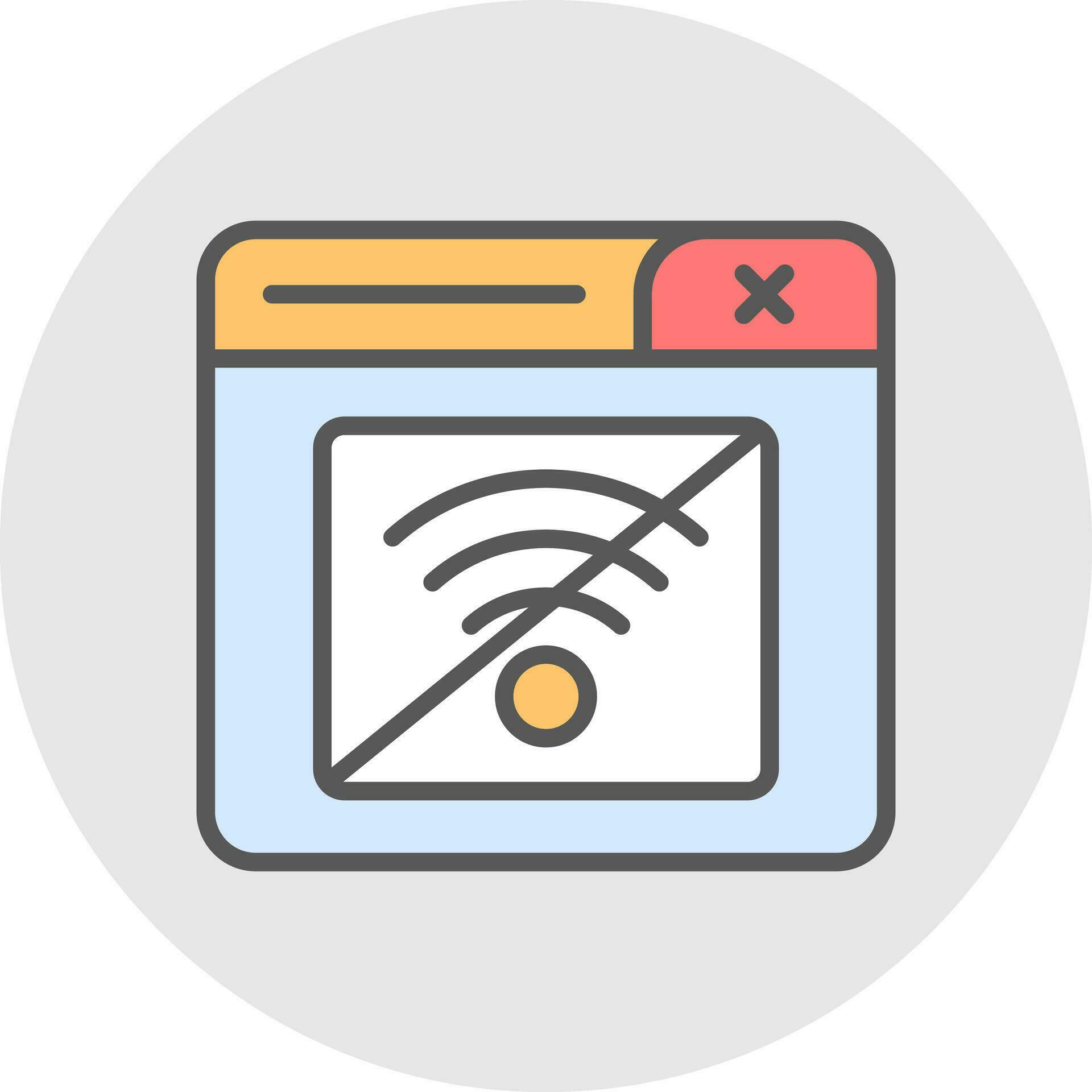 Connection Error Vector Icon Design 26064599 Vector Art at Vecteezy