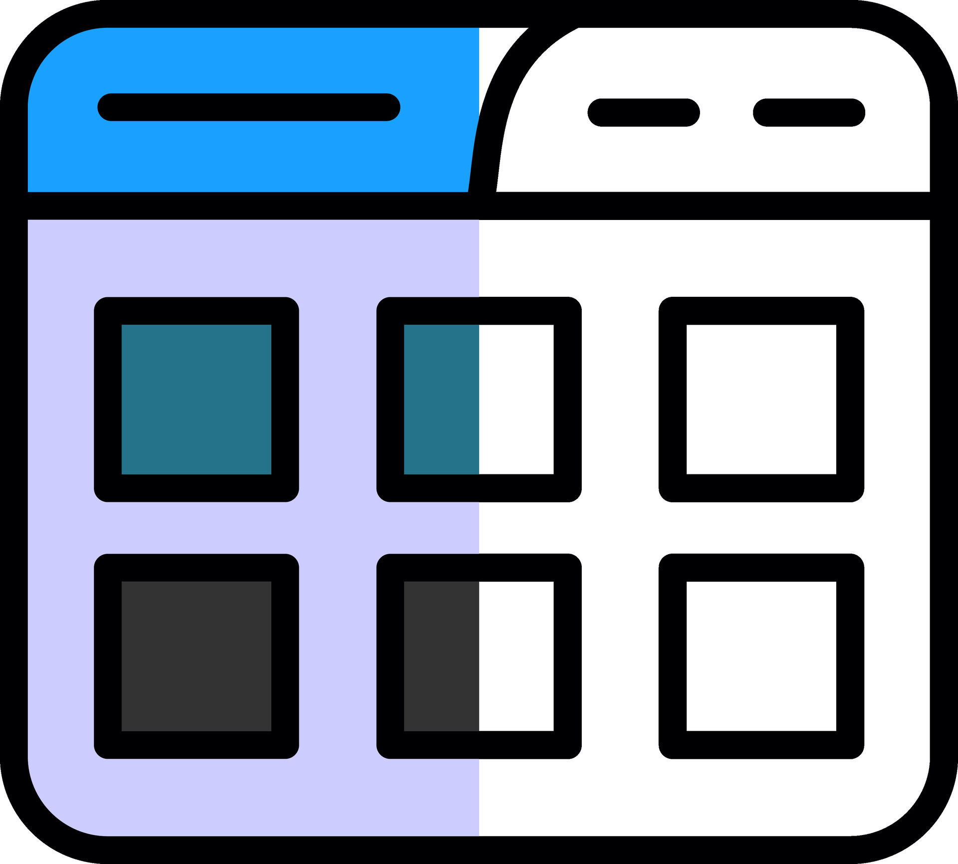 Thumbnails Vector Icon Design 26065514 Vector Art at Vecteezy