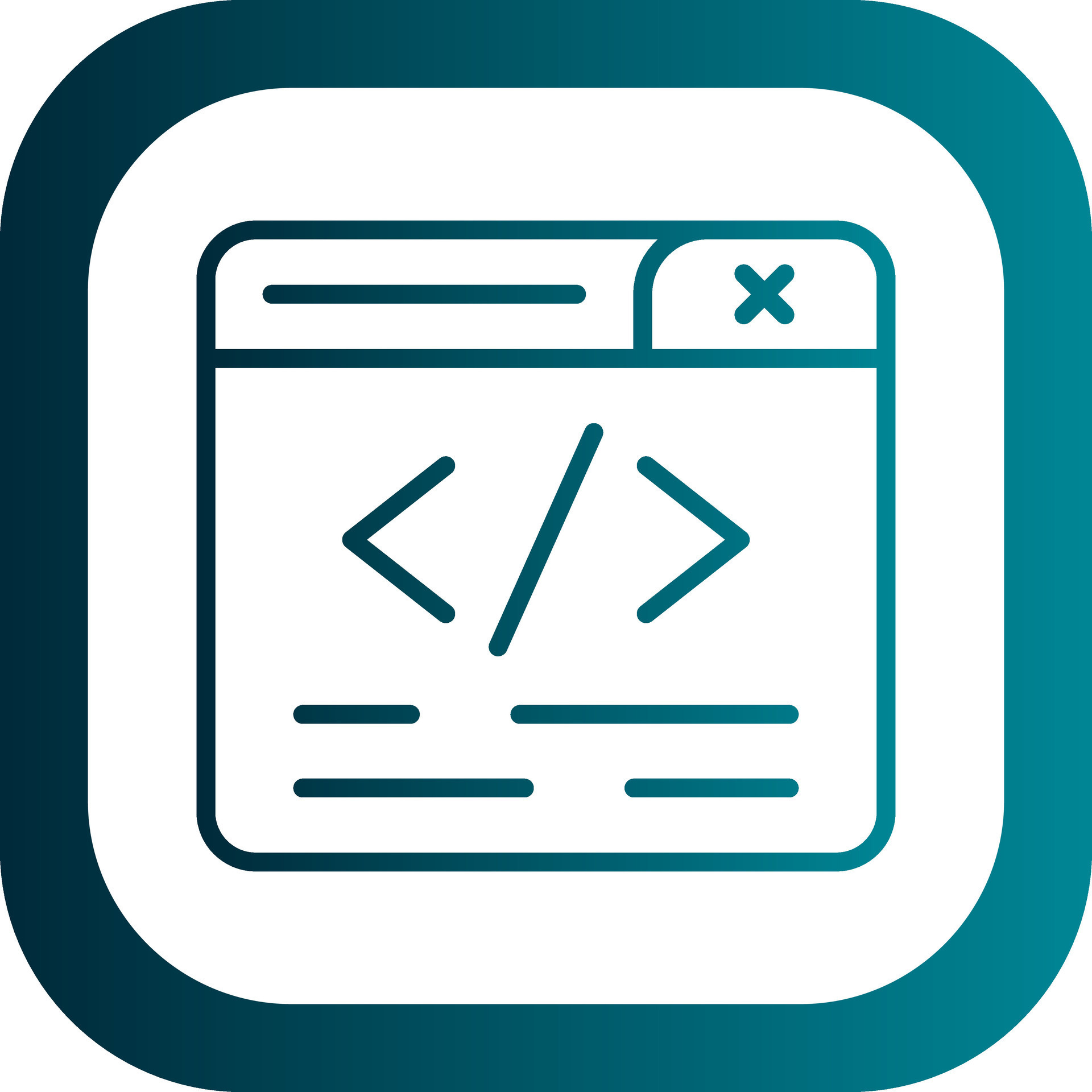 Web Programming Vector Icon Design 26085595 Vector Art At Vecteezy