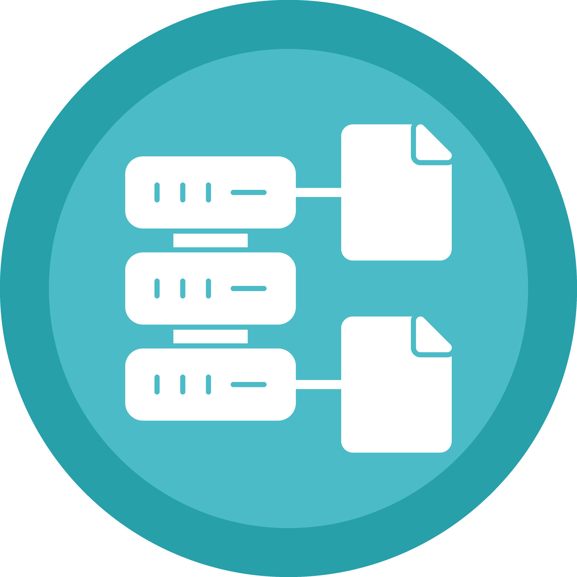 Database File Vector Icon Design 26086725 Vector Art at Vecteezy