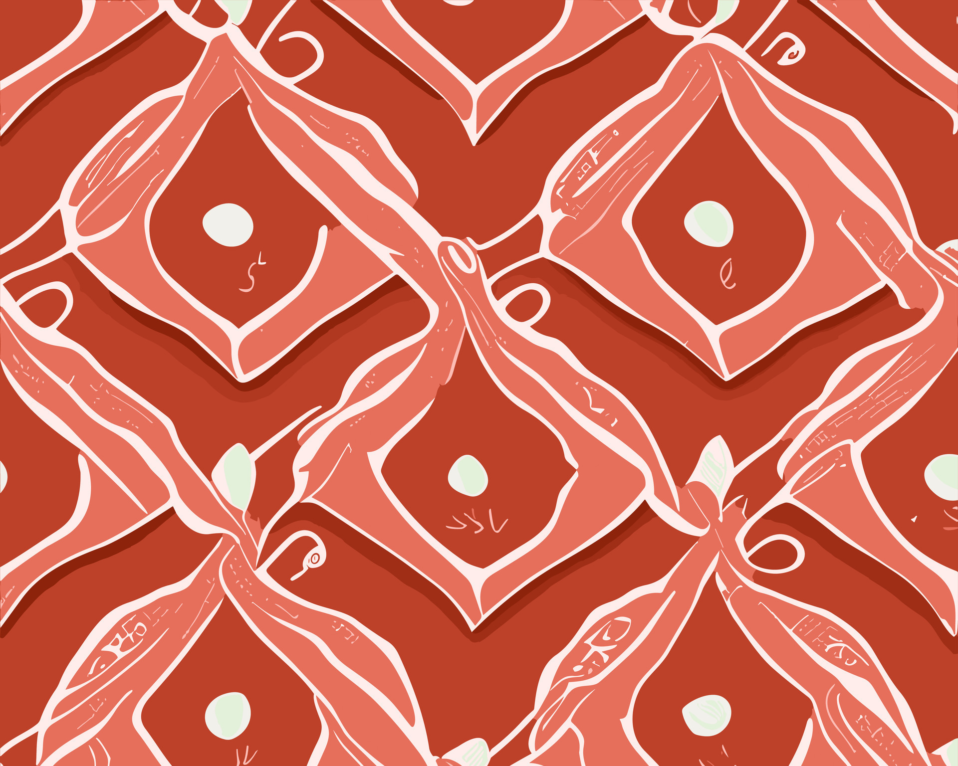 Seamless pattern with hand drawn abstract geometric shapes ... Seamless pattern with hand drawn abstract geometric shapes ...