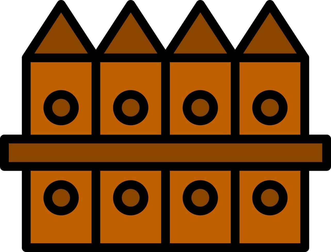 Fences Vector Icon Design 26096423 Vector Art at Vecteezy