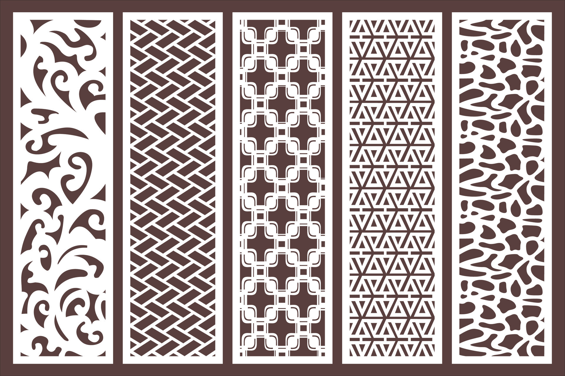 Mdf Board Cnc Router Mdf Laser Jali Cutting Design Vector Jali For Graphic Design Corner And