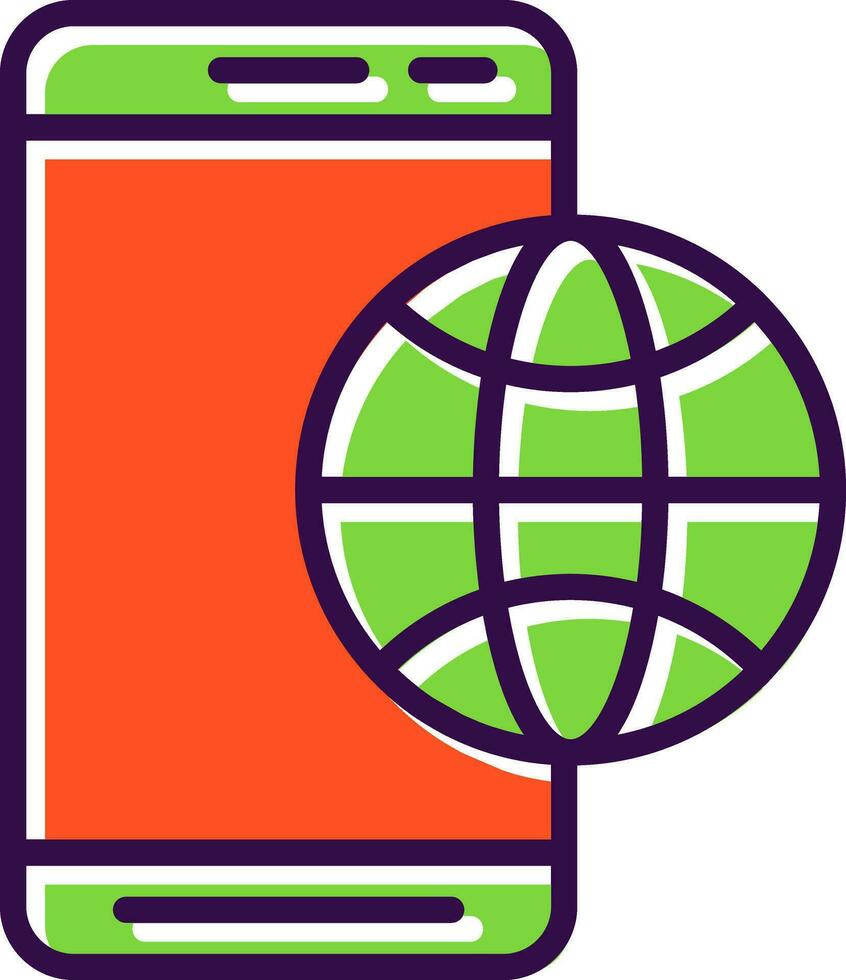 Mobile Network Vector Icon Design 26100413 Vector Art At Vecteezy