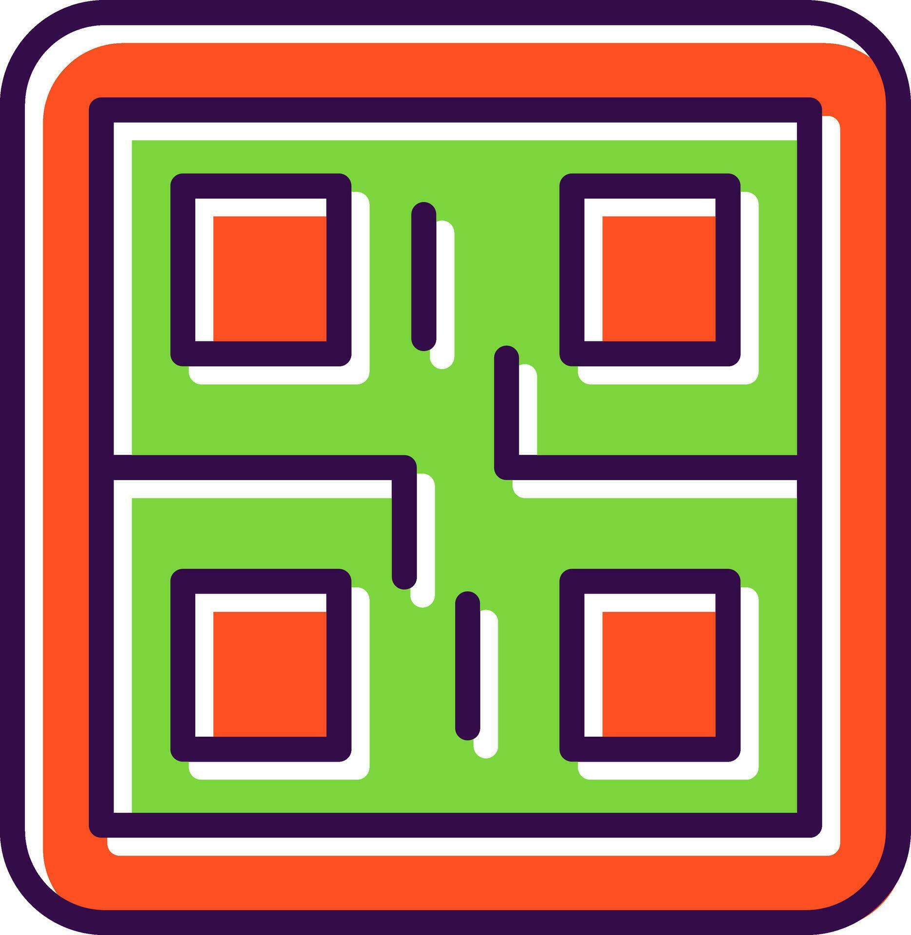 Qr Code Vector Icon Design 26100502 Vector Art At Vecteezy