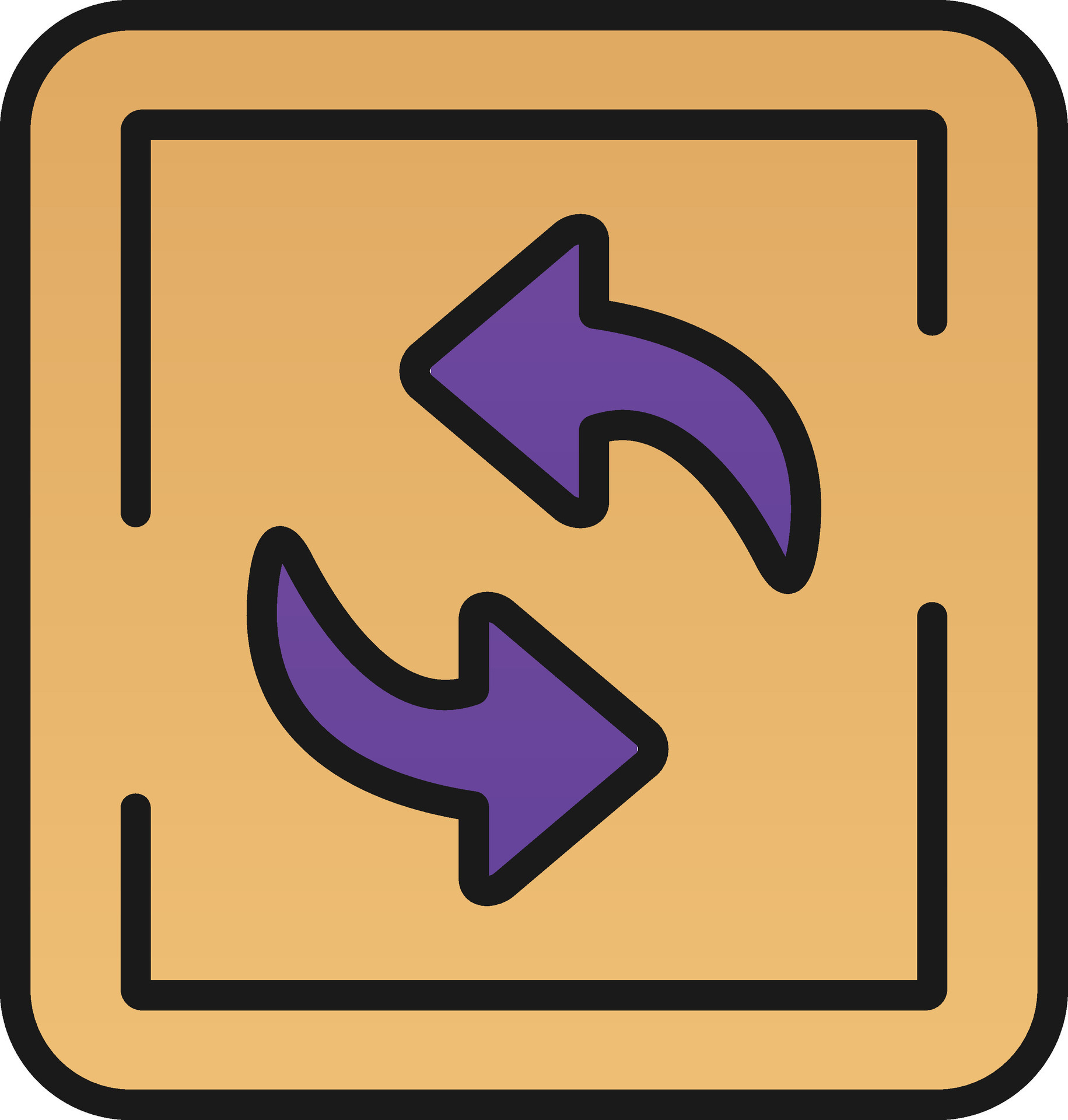 Rotate Arrow Vector Icon Design 26104523 Vector Art At Vecteezy