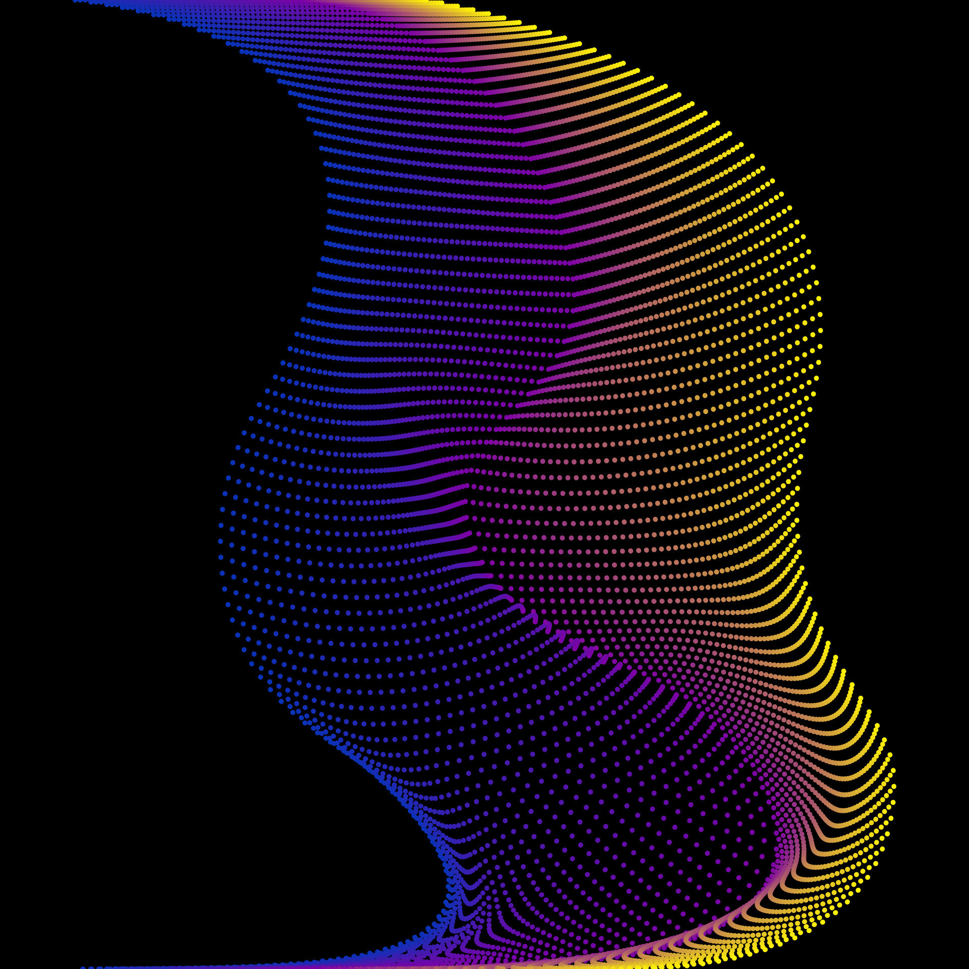 Abstract Polygonal Space On A Low Field Dark Background With Connecting