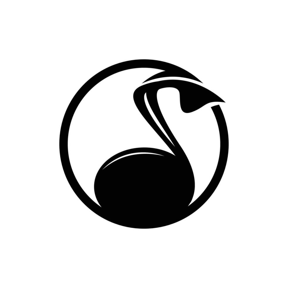 Logo Cisne Vector Desain Modelo Ilustración 26109729 Vector En Vecteezy