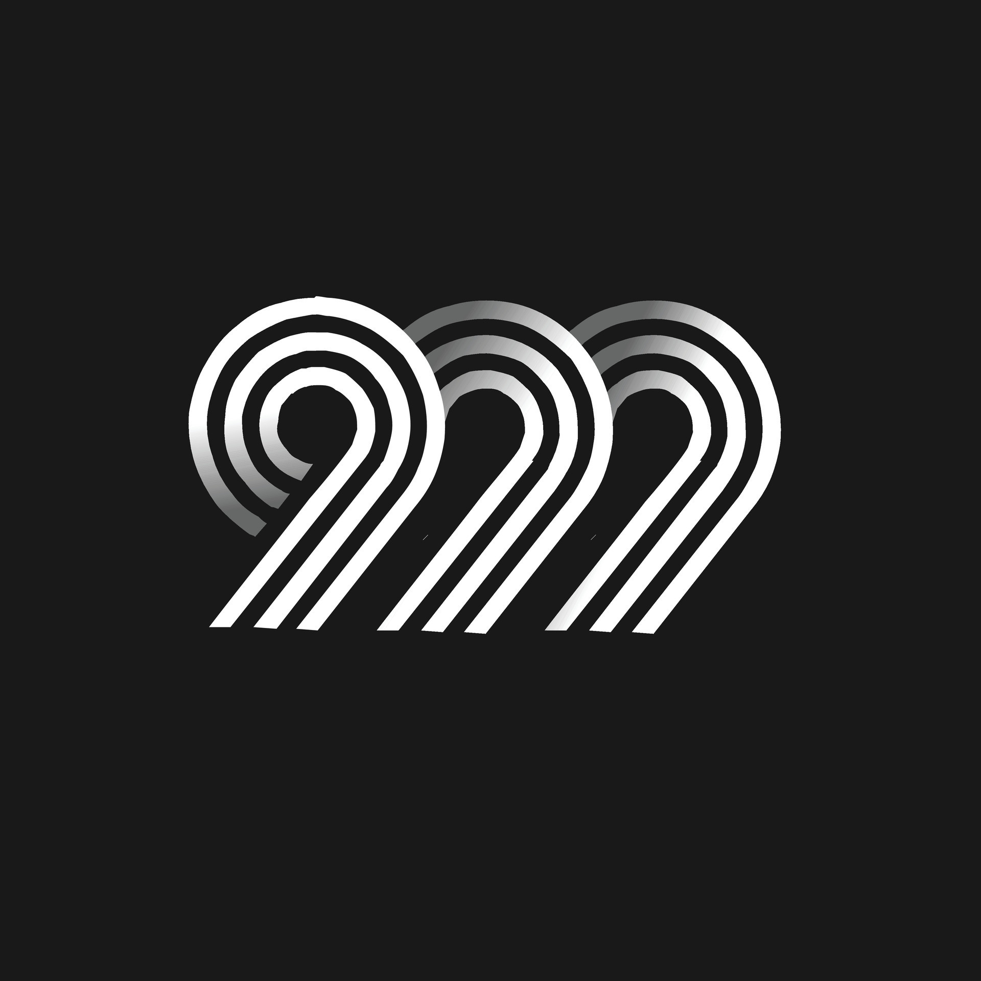 999 monogram letter logo icon design 26110280 Vector Art at Vecteezy