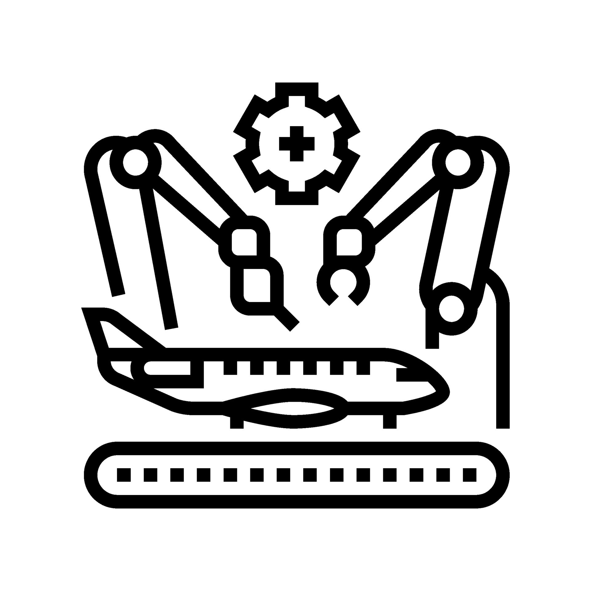 aerospace manufacturing aeronautical engineer line icon vector ... aerospace manufacturing aeronautical engineer line icon vector ...