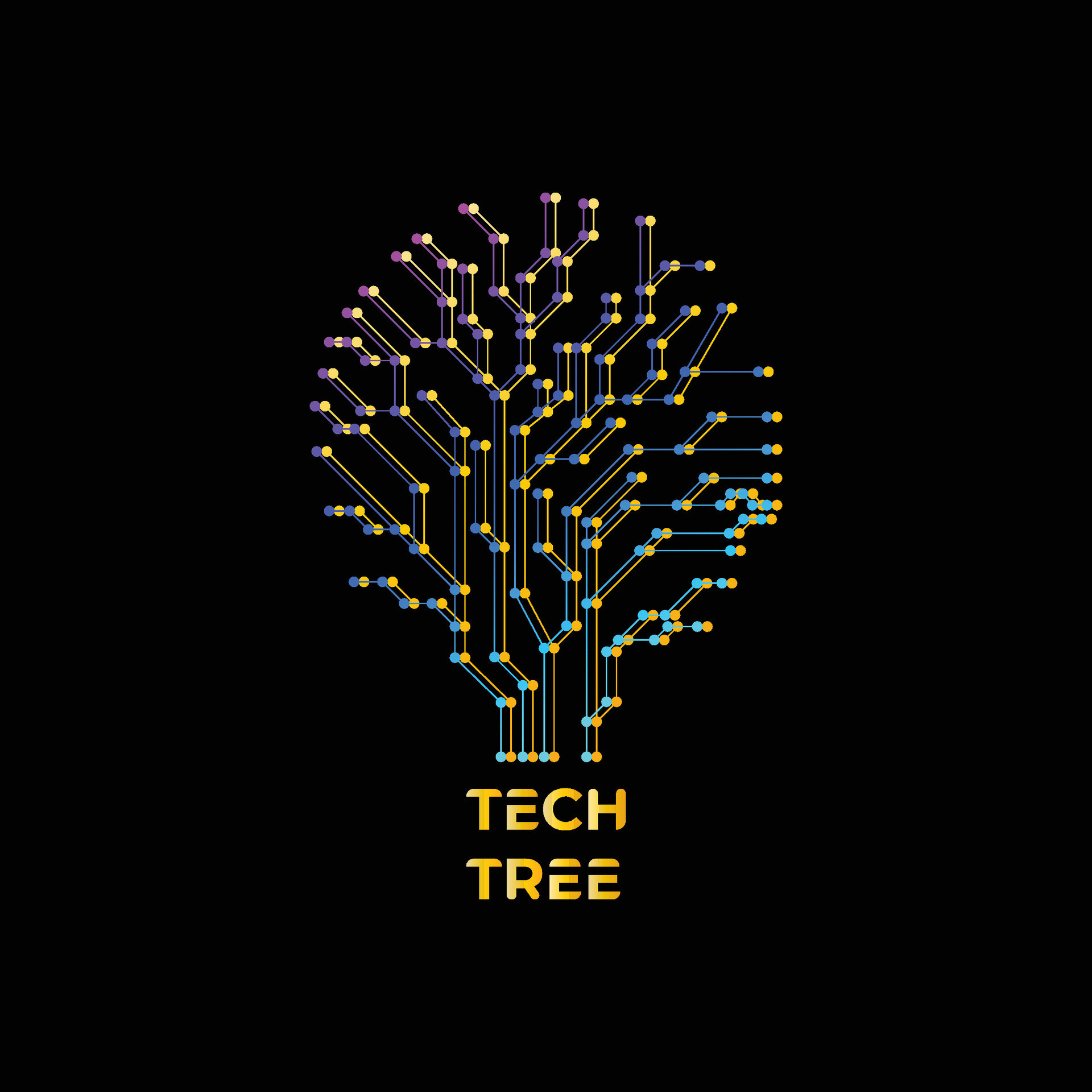 Tech Tree Design 26111745 Vector Art at Vecteezy