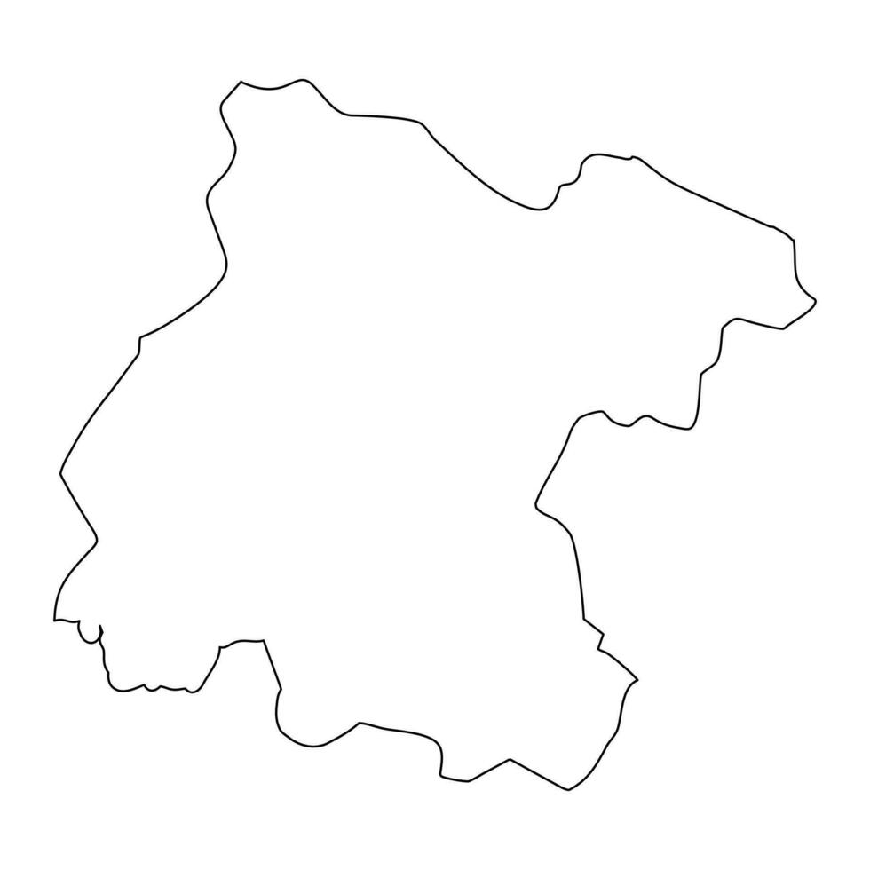 Guanajuato Estado Mapa Administrativo División De El País De México
