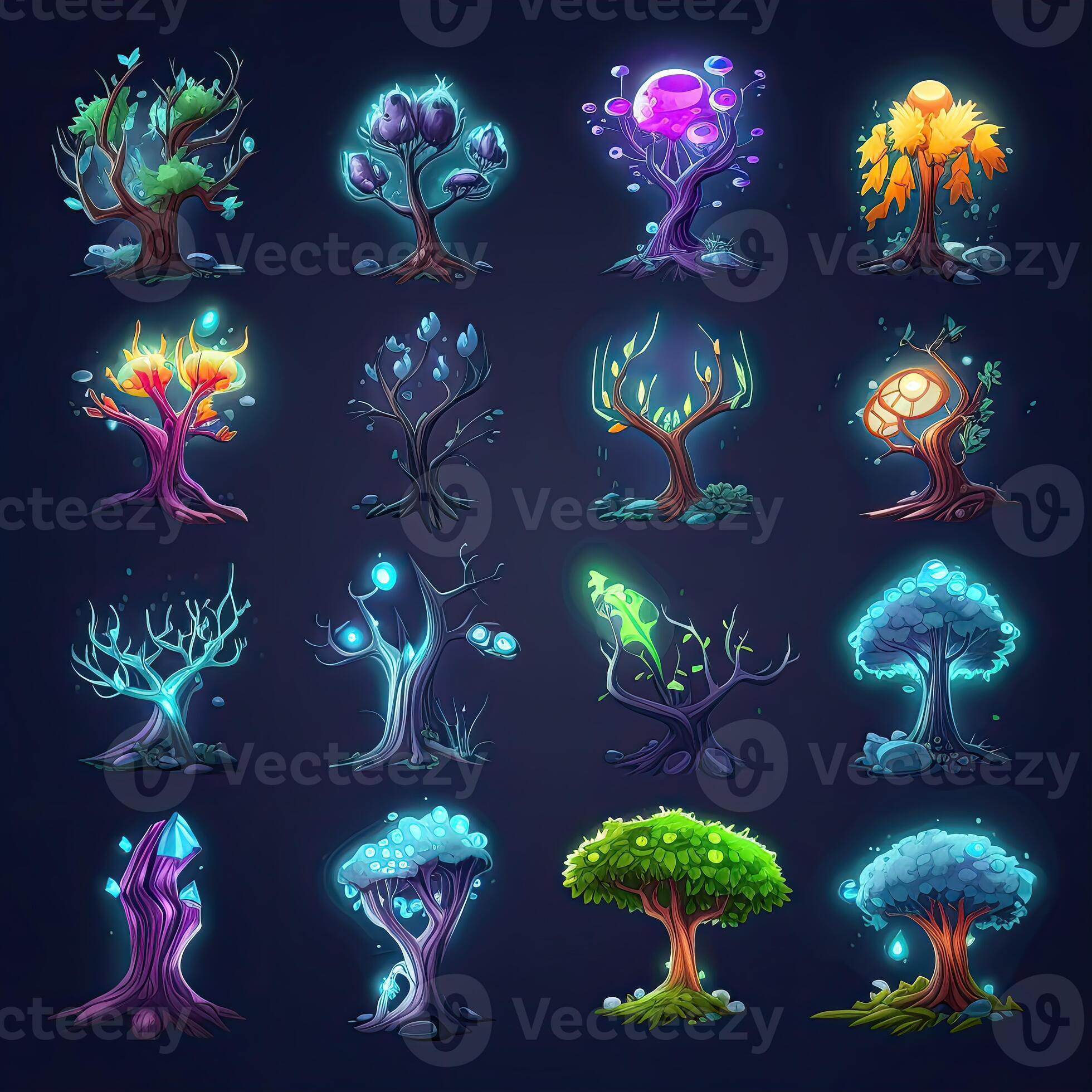 beautiful game magic tree 26113930 Stock Photo at Vecteezy